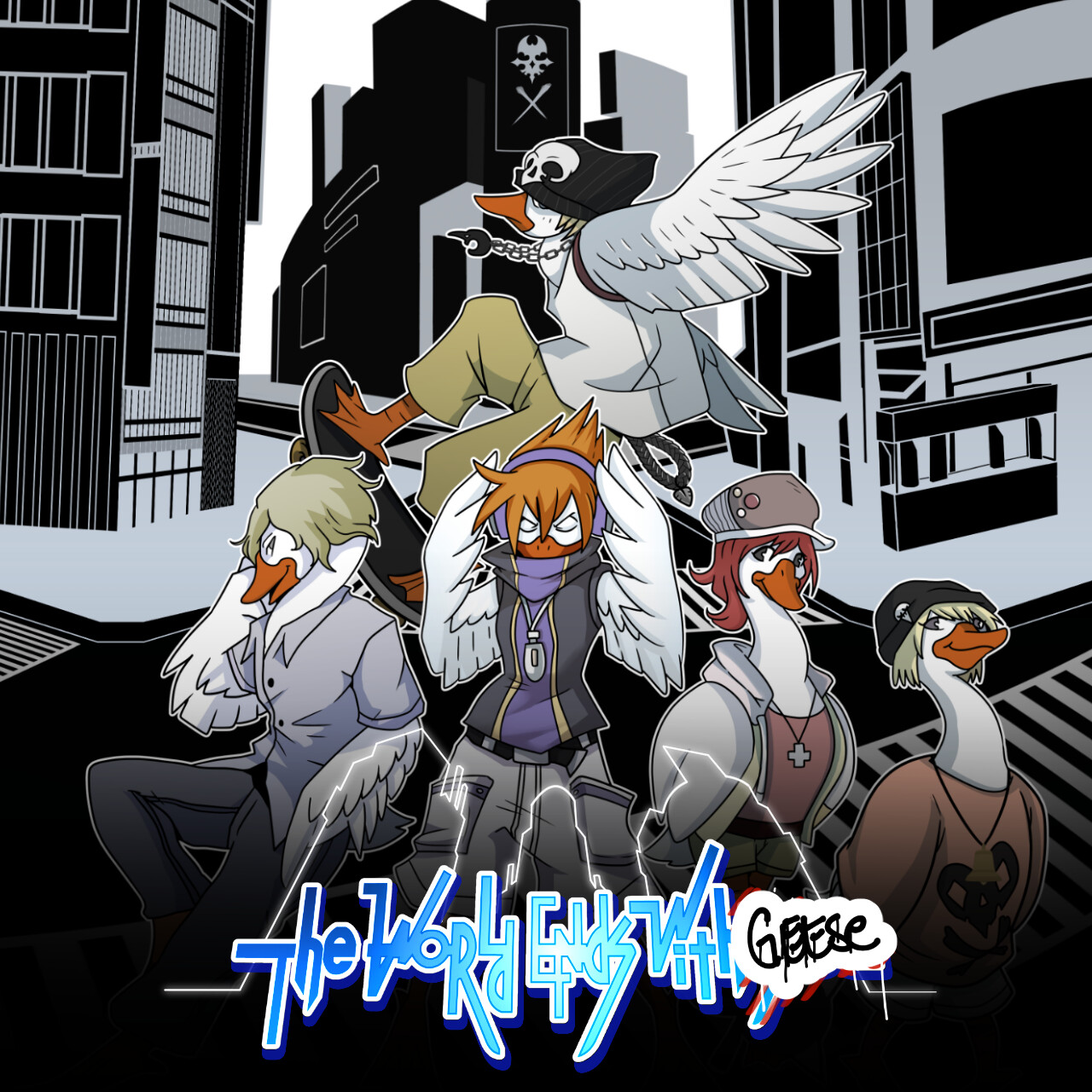 ArtStation - The World Ends with Geese [TWEWY Told by Geese]