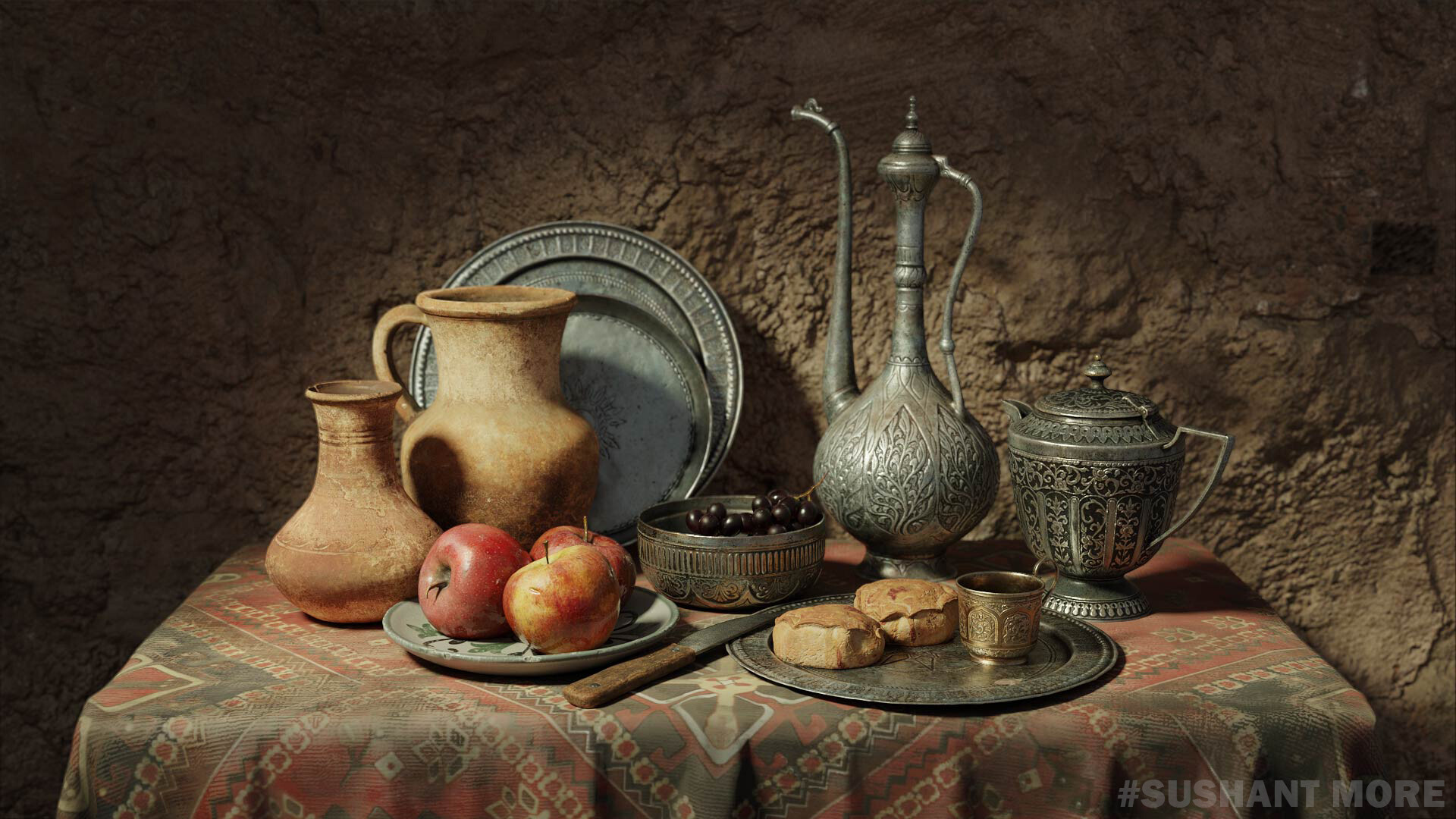 ArtStation - Medieval Still Life
