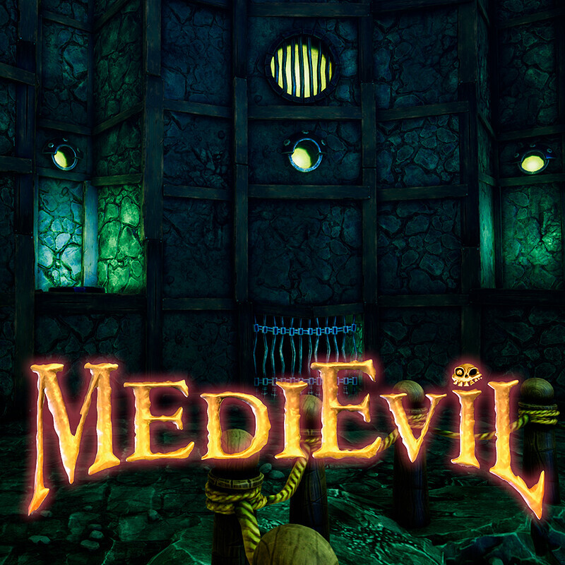 Secret 6 - MediEvil | Environment Level Art - Inside the Asylum
