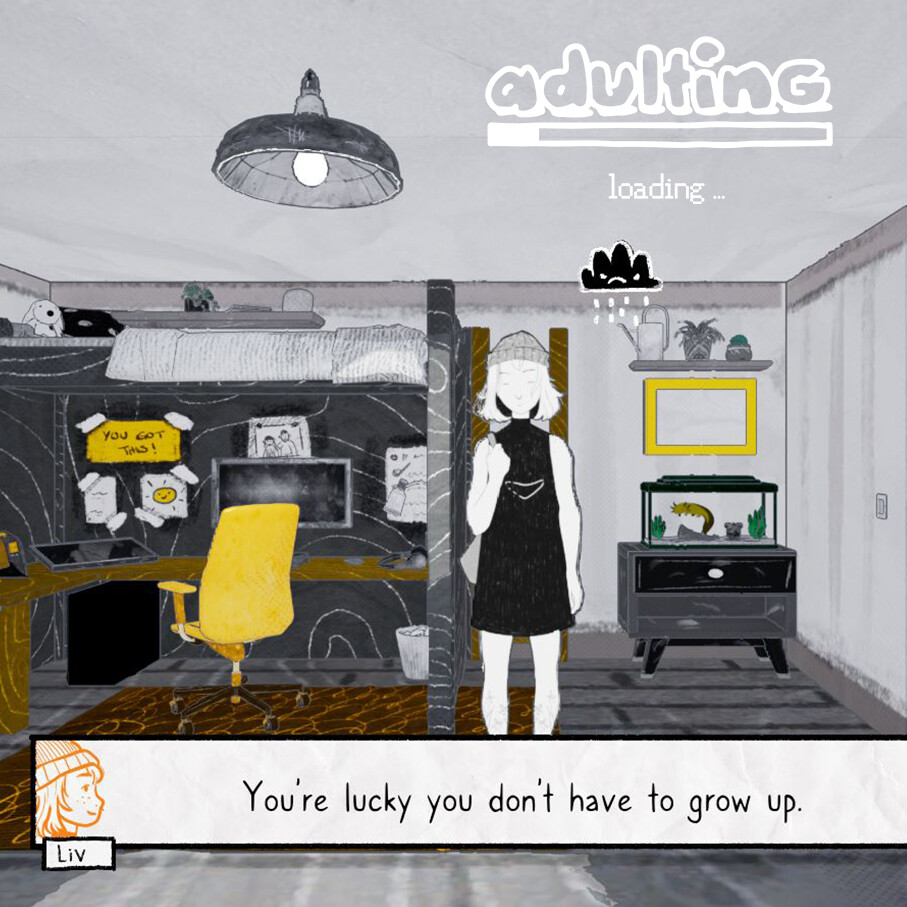 ArtStation - Adulting – Game Art