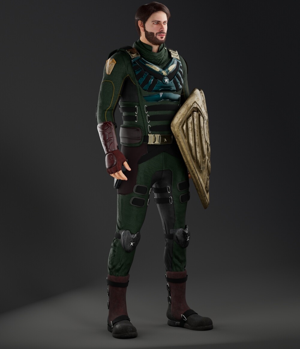 ArtStation - Soldier Boy - The Boys