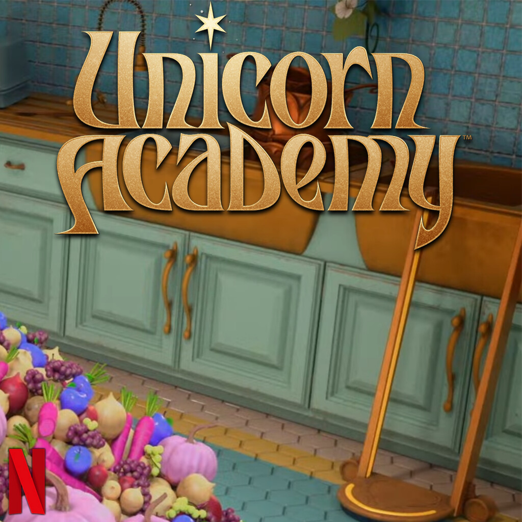 ArtStation - Prop & Kitchen Set Surfacing - Unicorn Academy (Netflix)