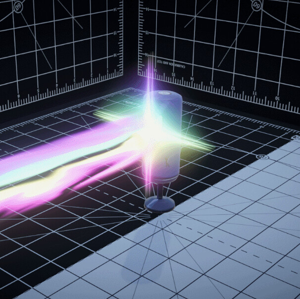 ArtStation - Magical Laser Beam VFX