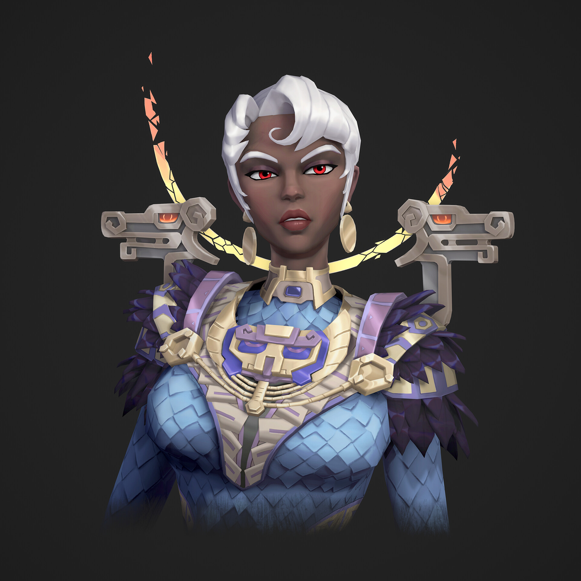 ArtStation - Mage - Handpainted project