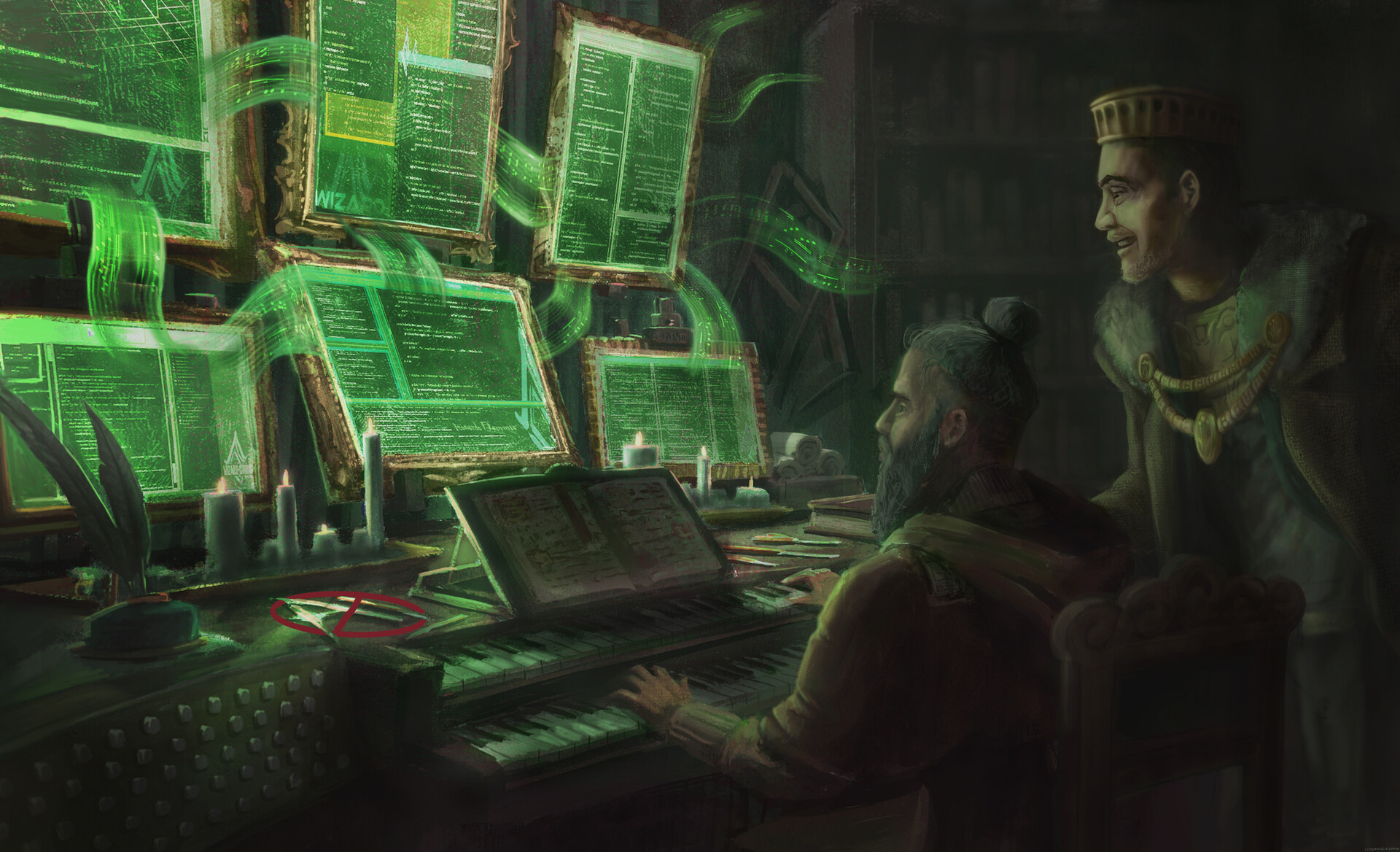 ArtStation - AI in the middle ages