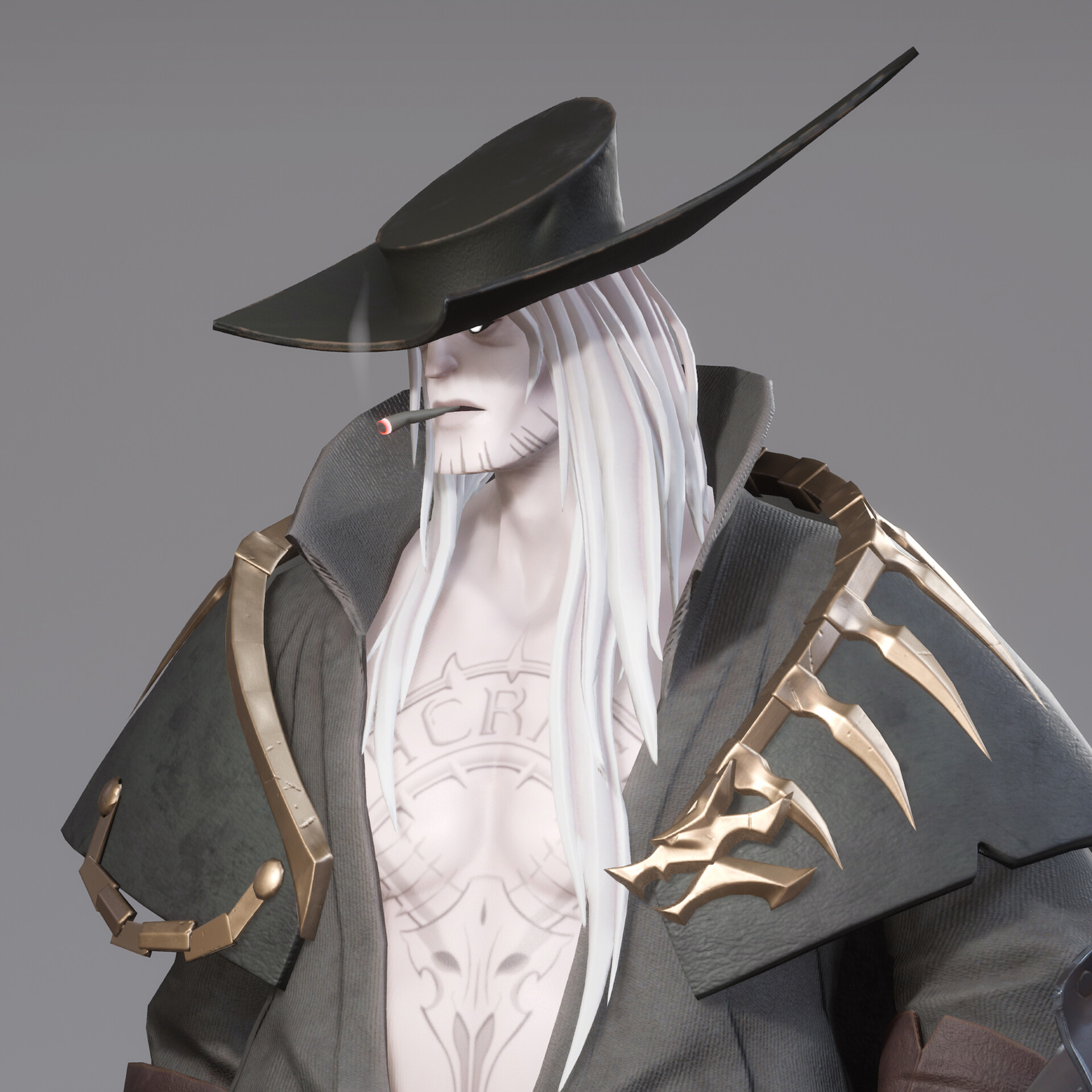 ArtStation - Adelaid of the Blacklight Clan