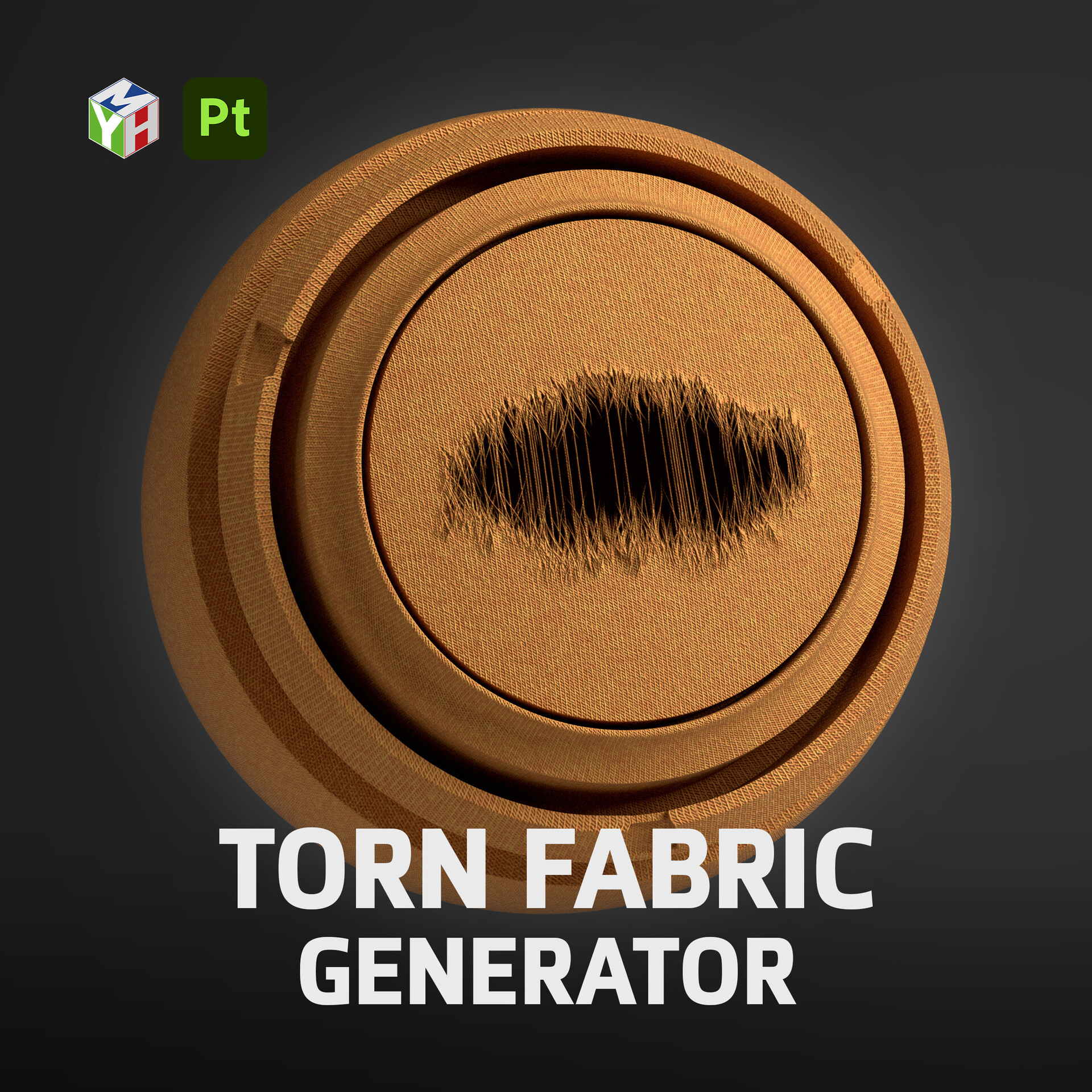 ArtStation - Torn Fabric Generator