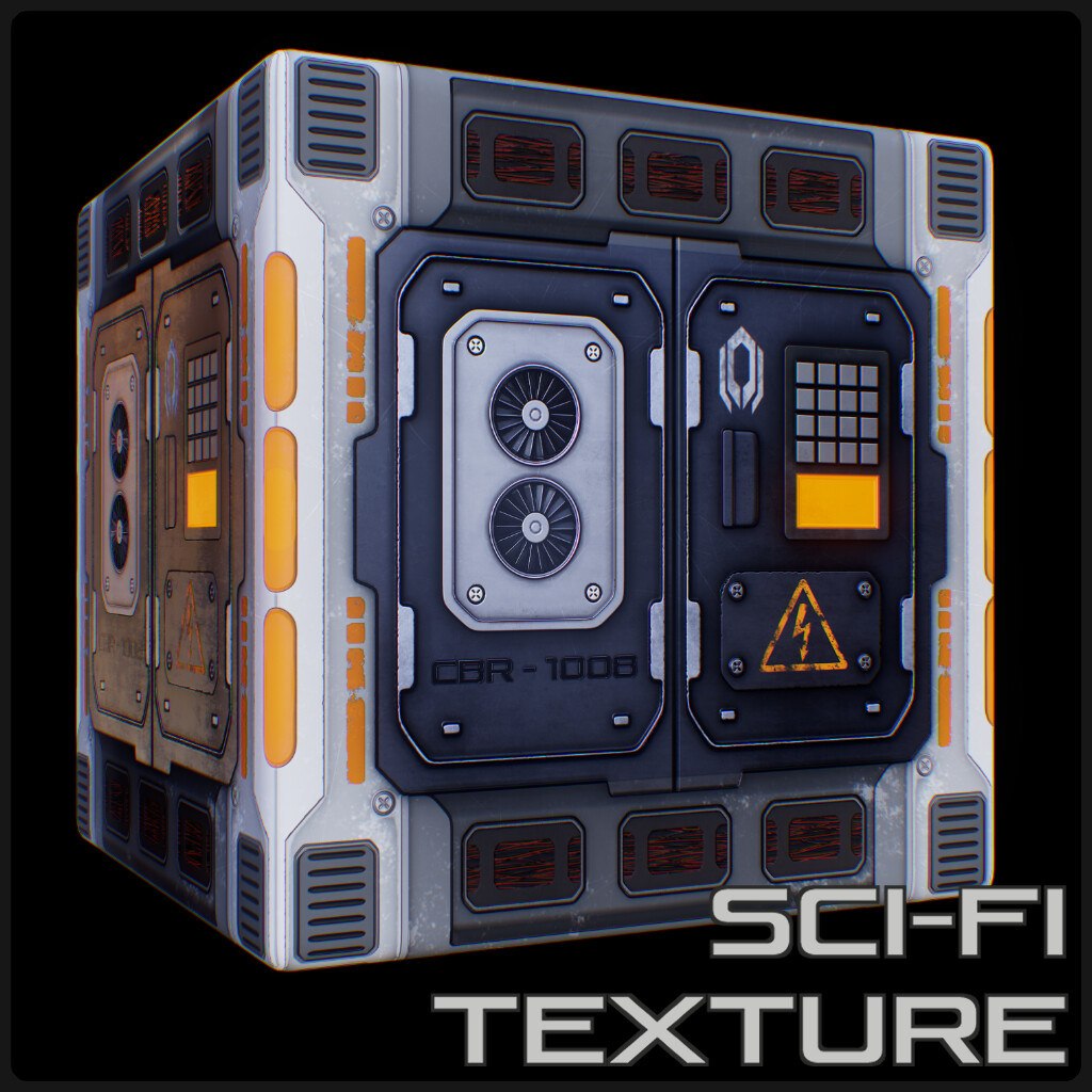 ArtStation - Sci-Fi Texture