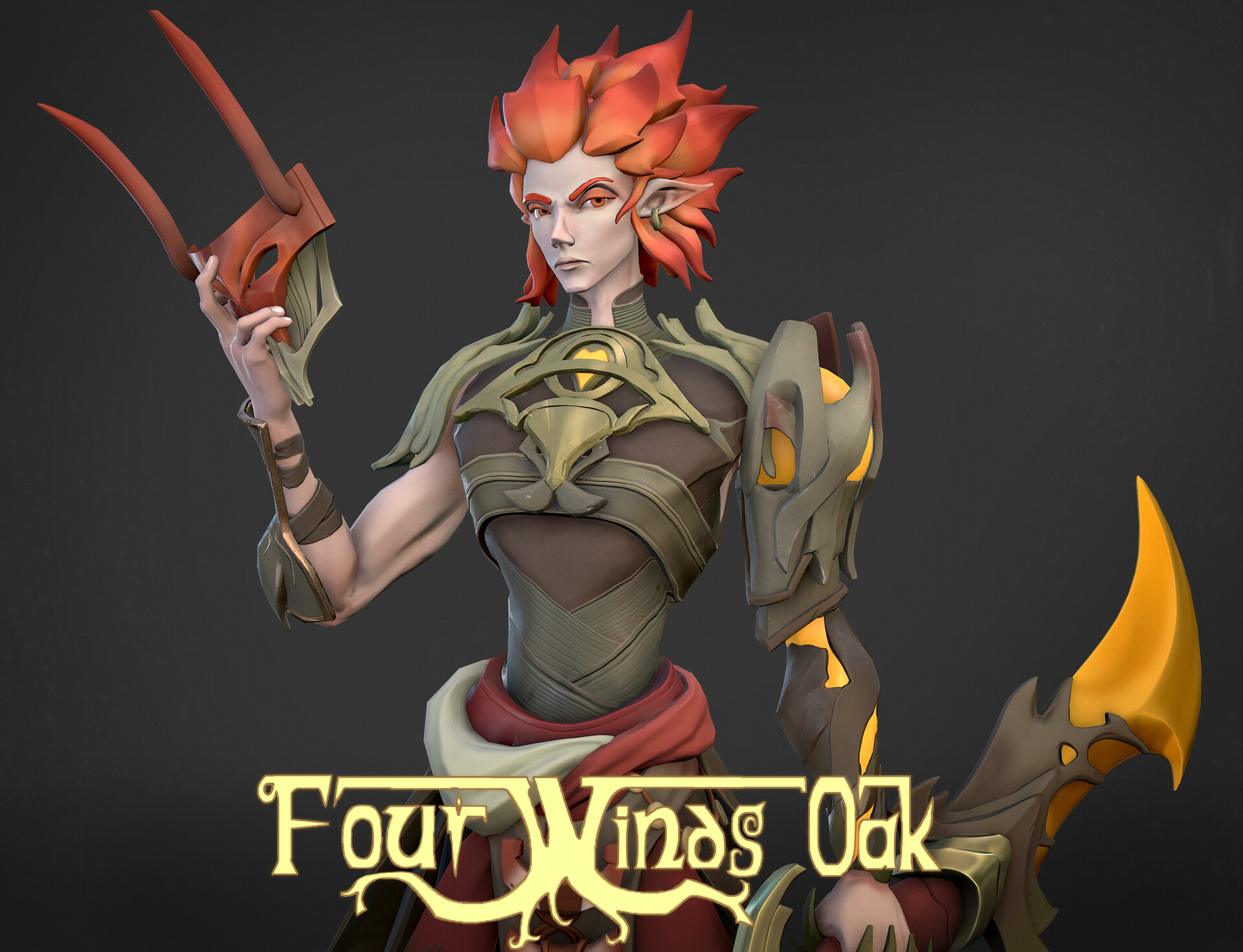 ArtStation - The Landtribe elf