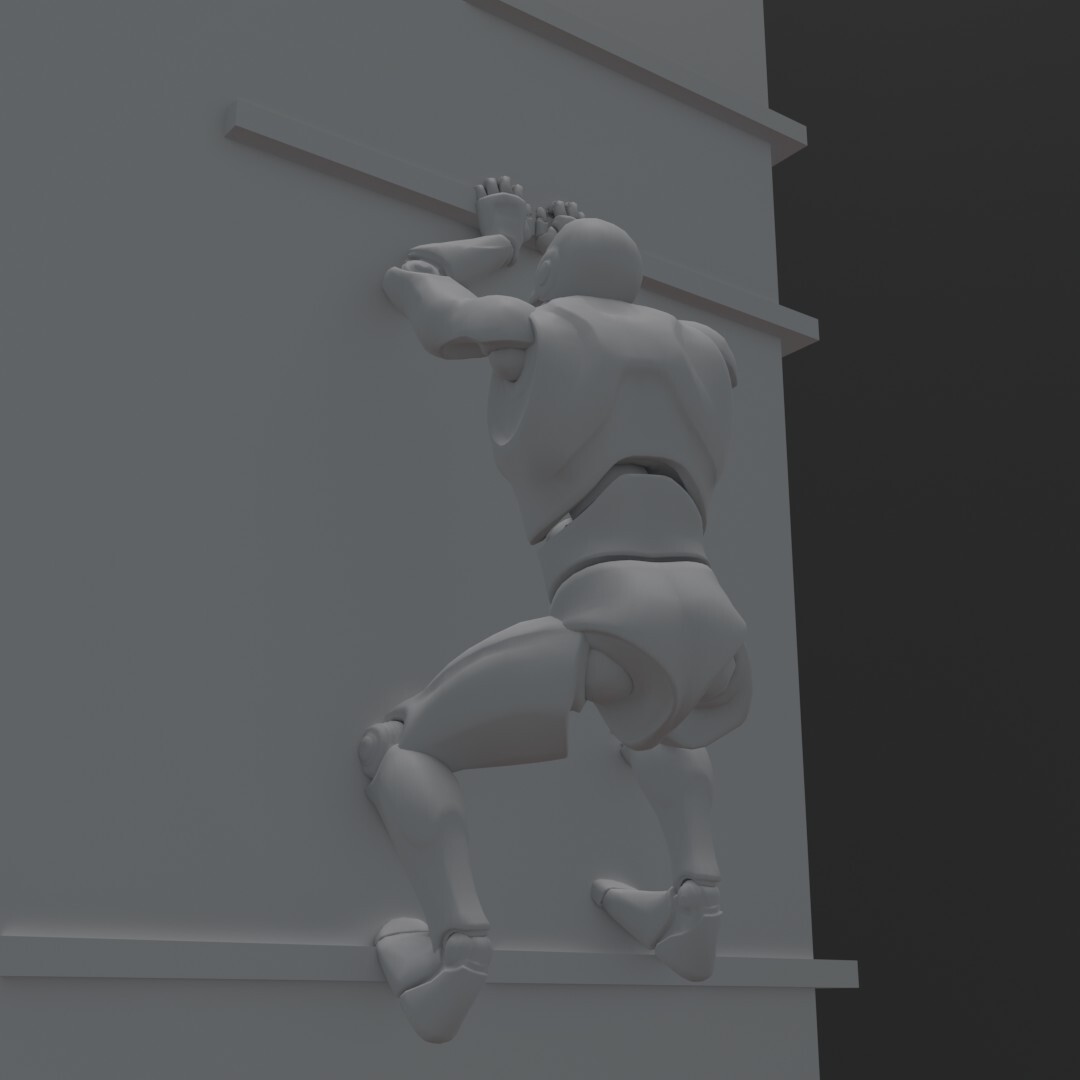 ArtStation - Wall climbing - Anim