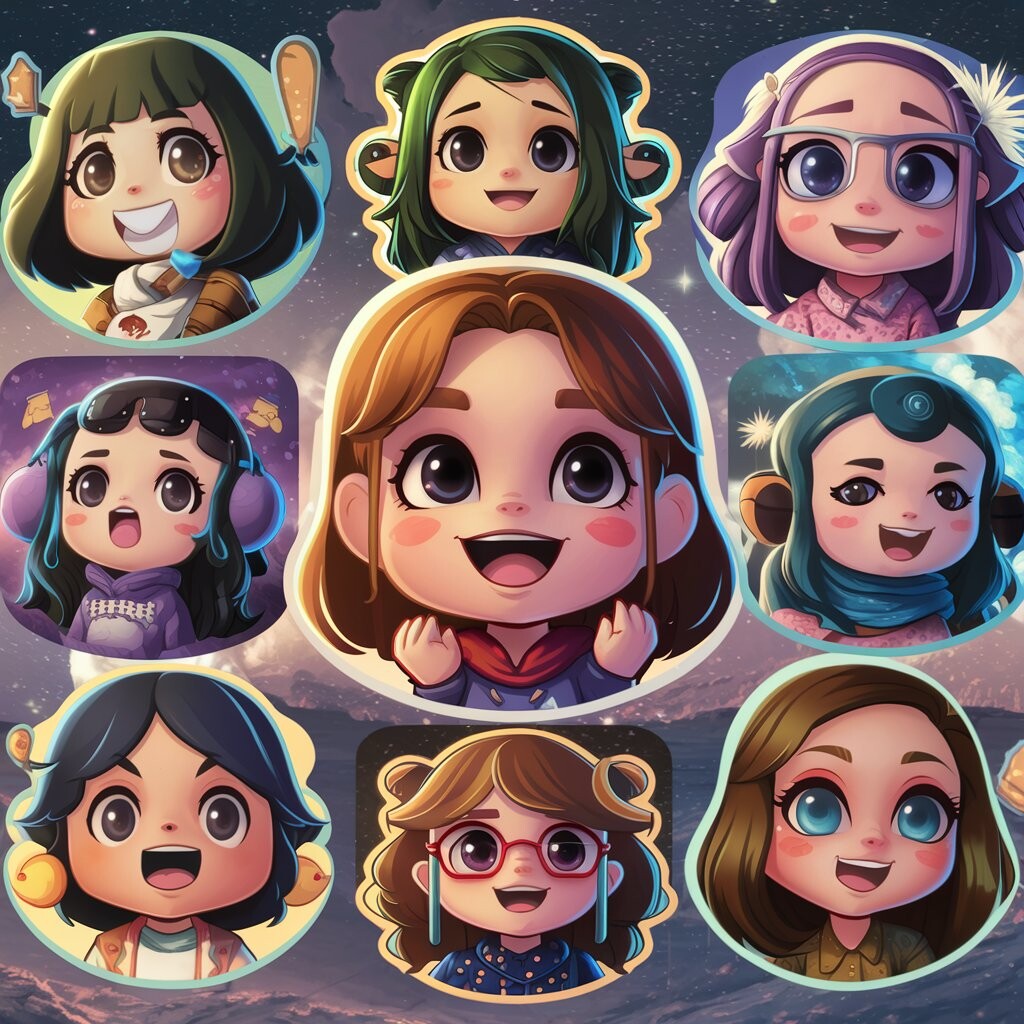 Emily Lyra - These cute emotes are here to steal your heart! 💘🌈