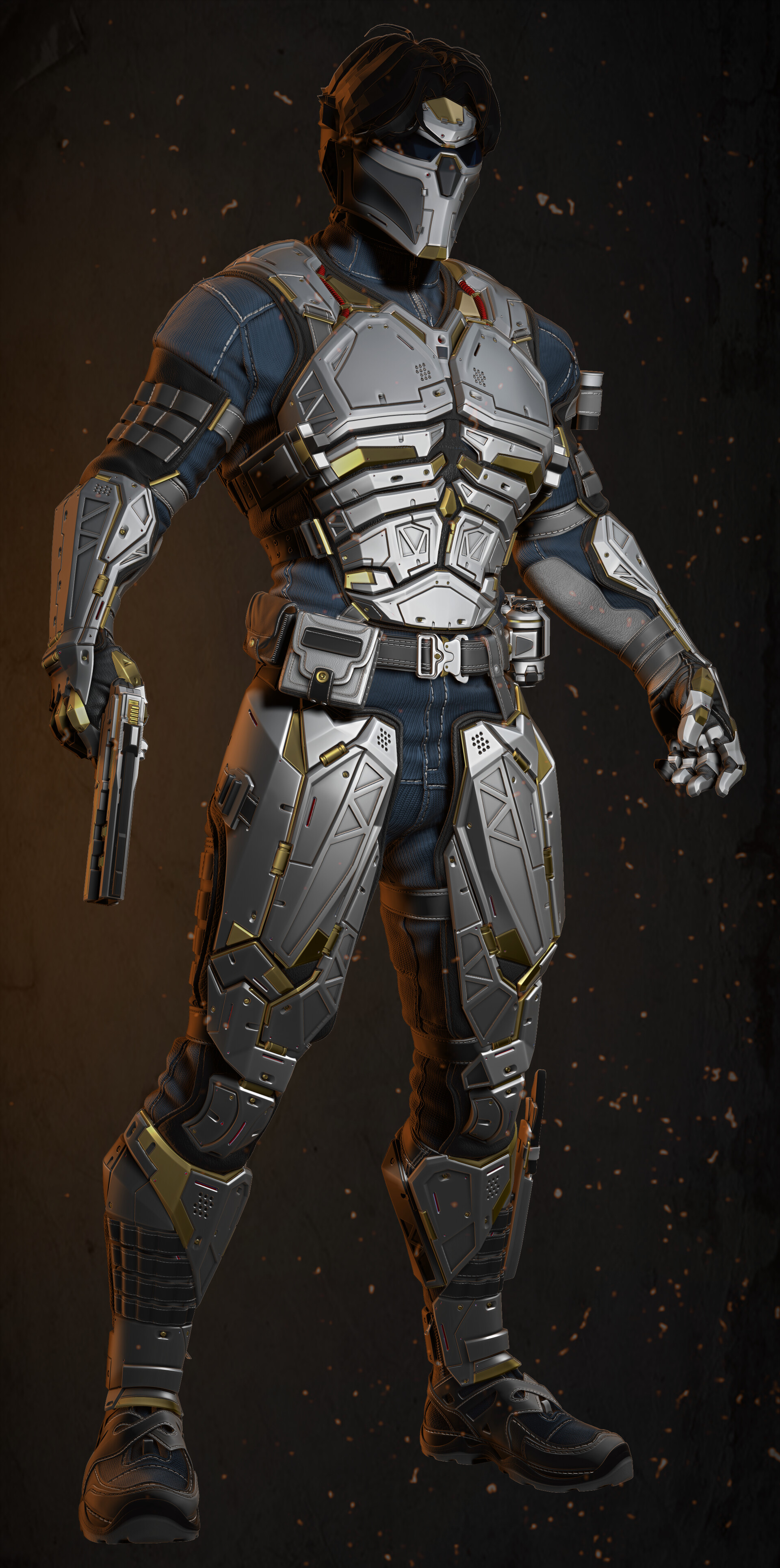 ArtStation - Introducing Xara (Sci-Fi Character)