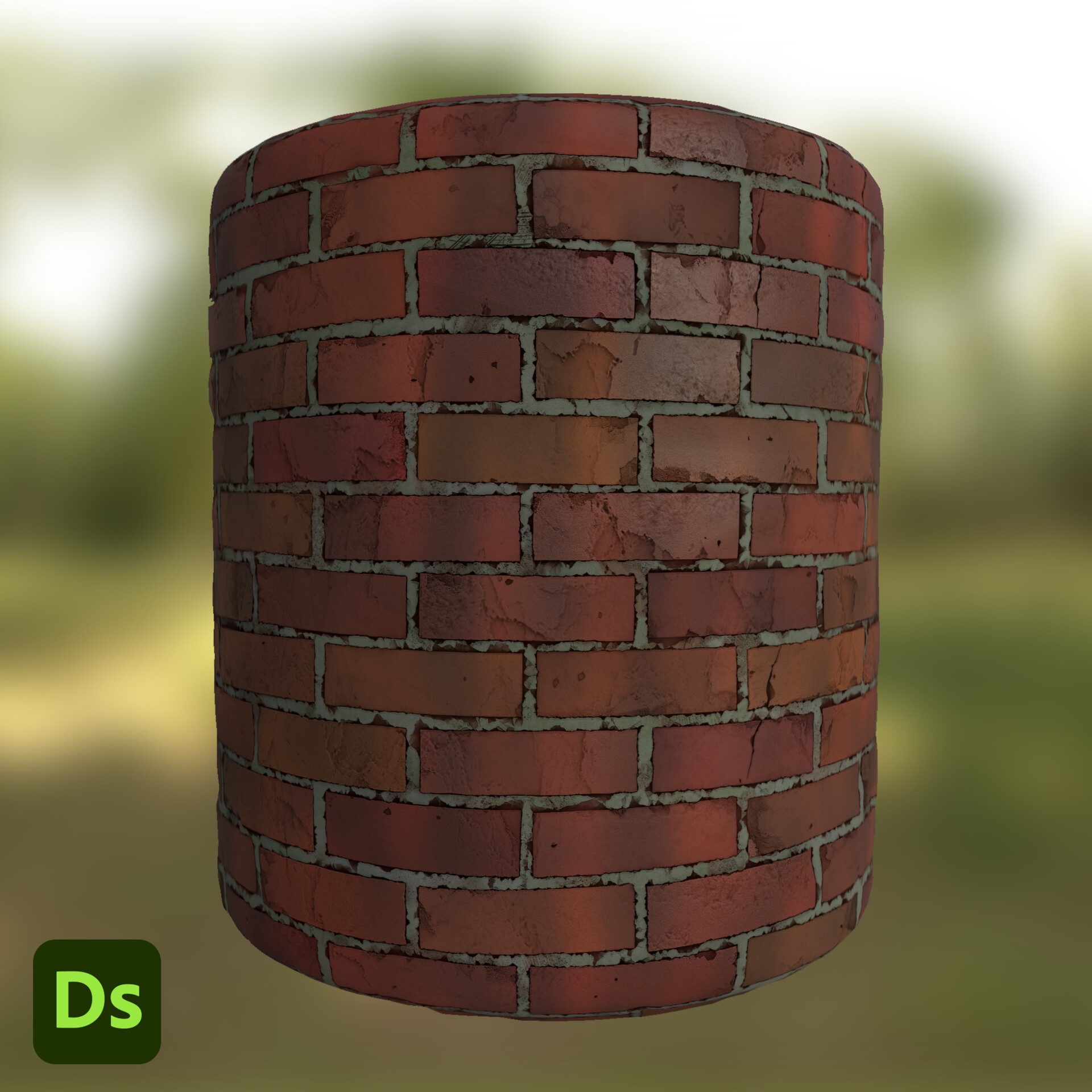ArtStation - Brick Wall Material