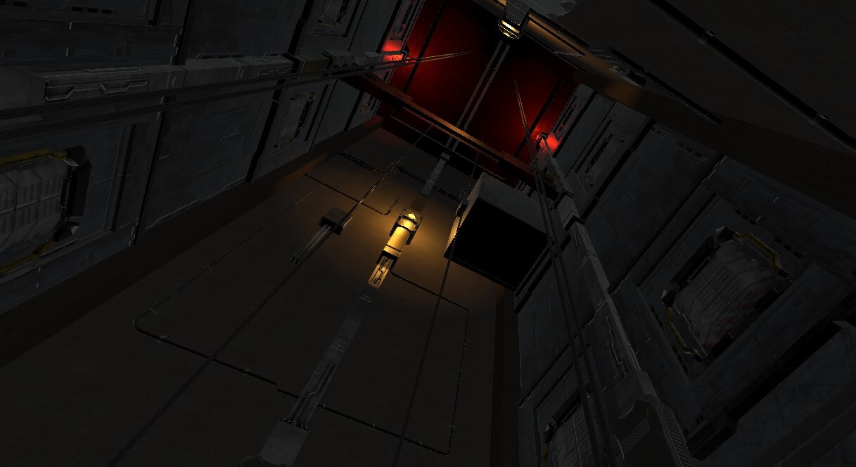 ArtStation - Broken Down Elevator Shaft