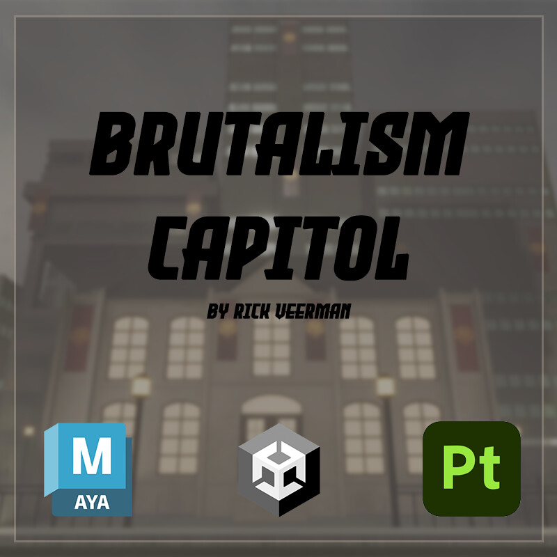 ArtStation - Brutalistic Capitol