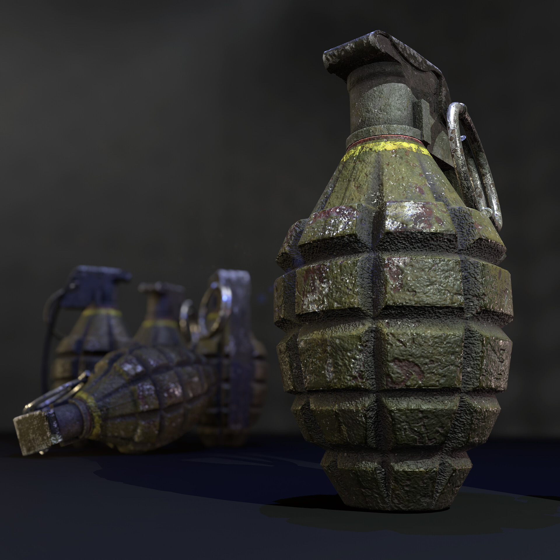 ArtStation - Mk2 "Pineapple" Grenade