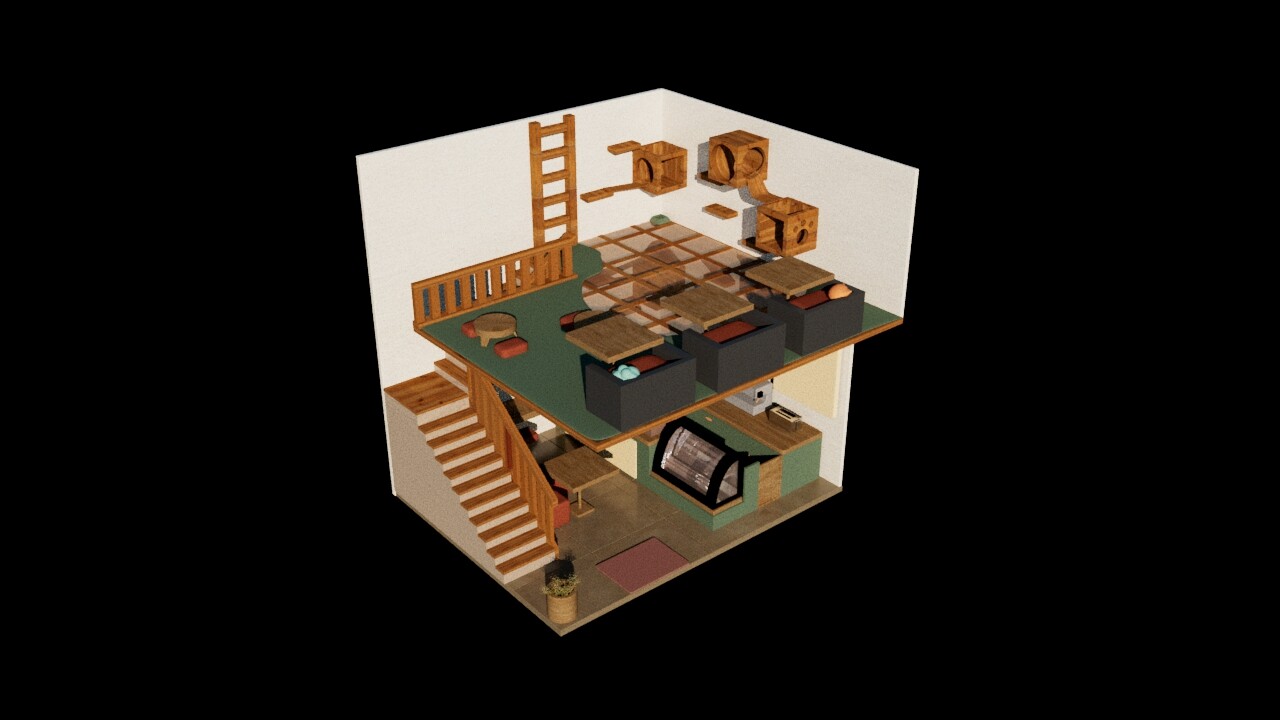 ArtStation - ENVIRONMENT (INTERIOR)