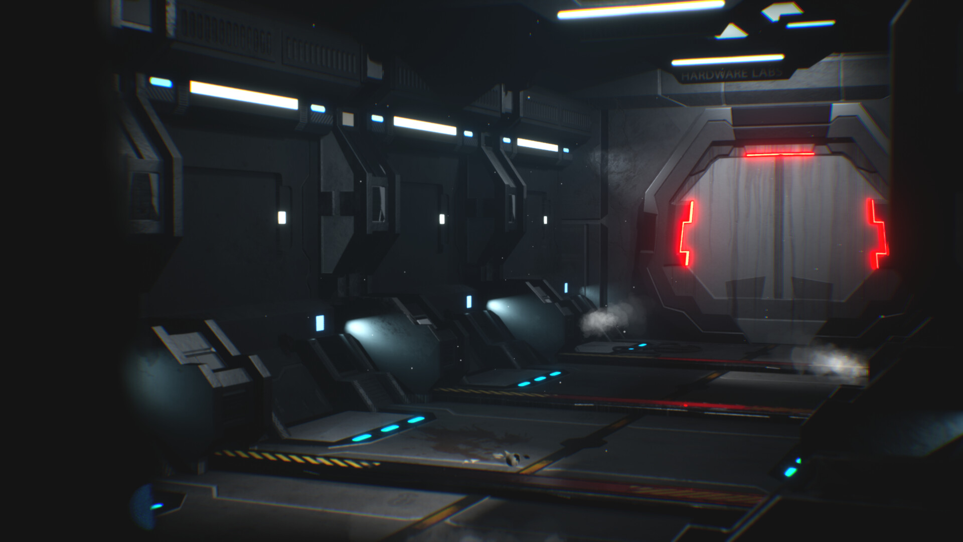 ArtStation - Corridor Sci-Fi