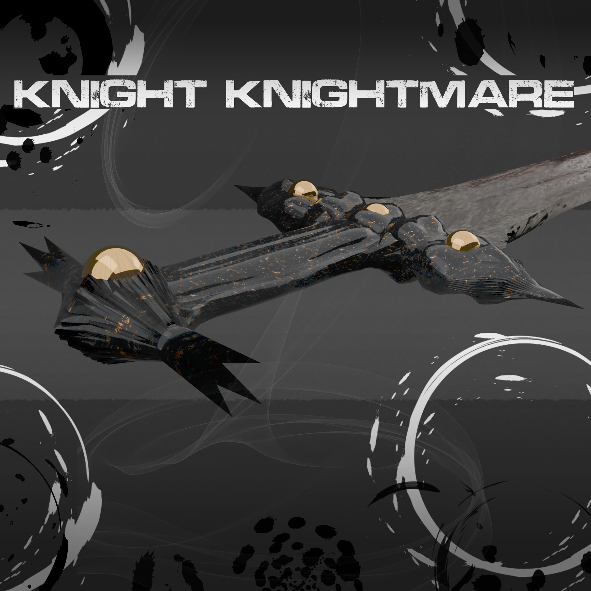 ArtStation - Knight Nightmare Sword
