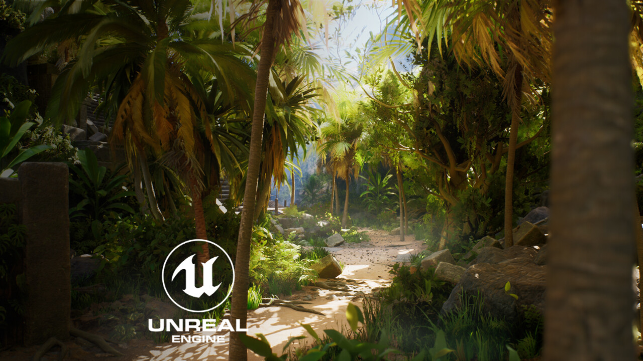 ArtStation - Tropical Island