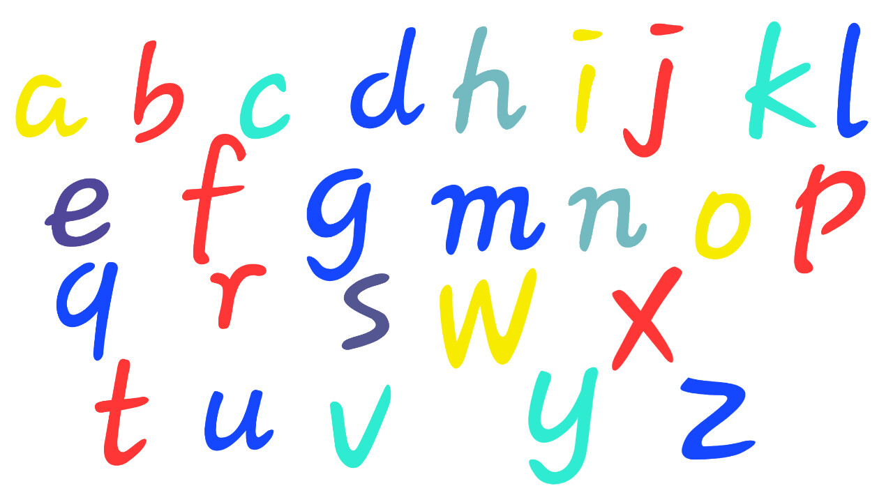 ArtStation - Baby Einstein Font (Full Alphabet)