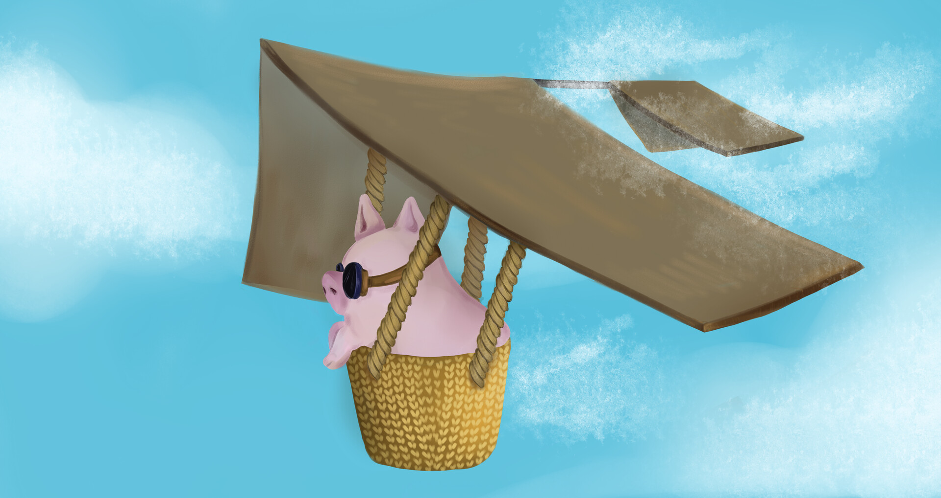 ArtStation - Flying pig