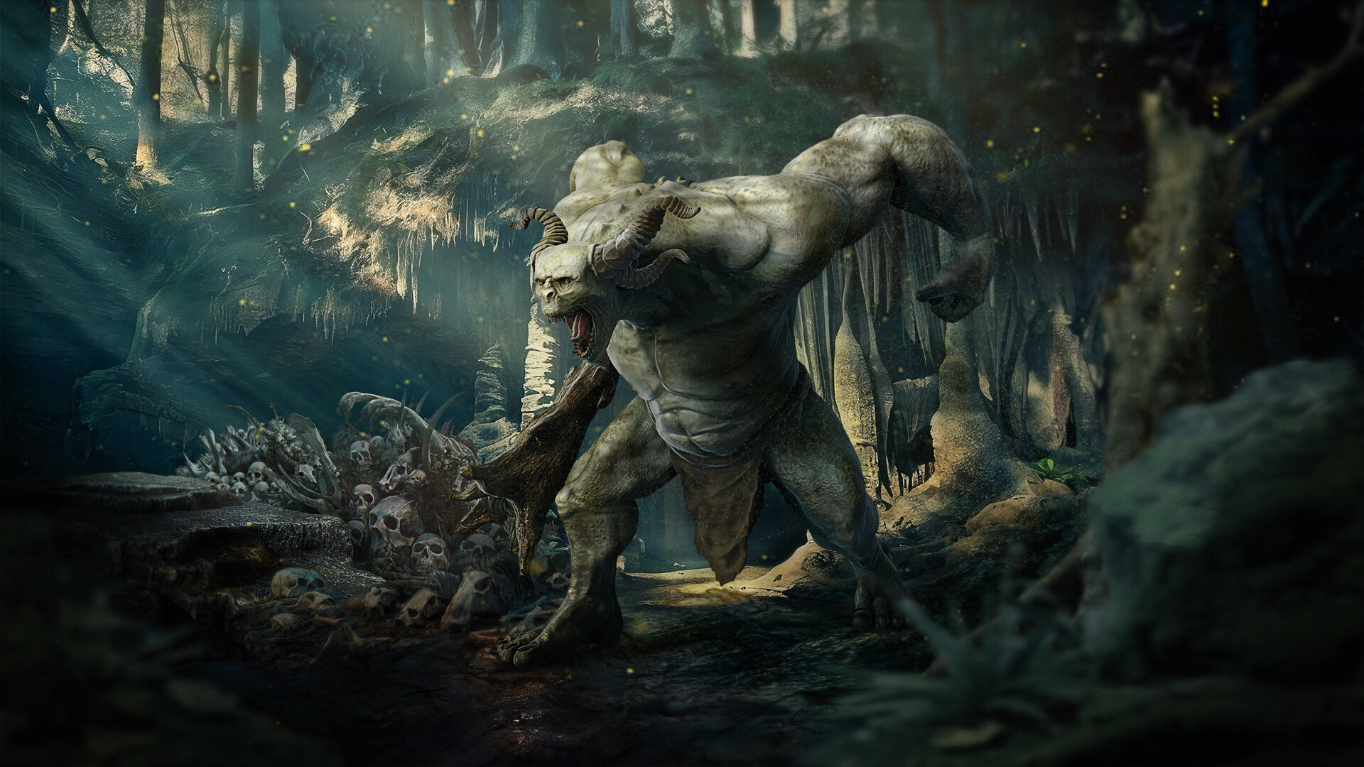 David Medina, Concept art & illustration - Jötunn the troll