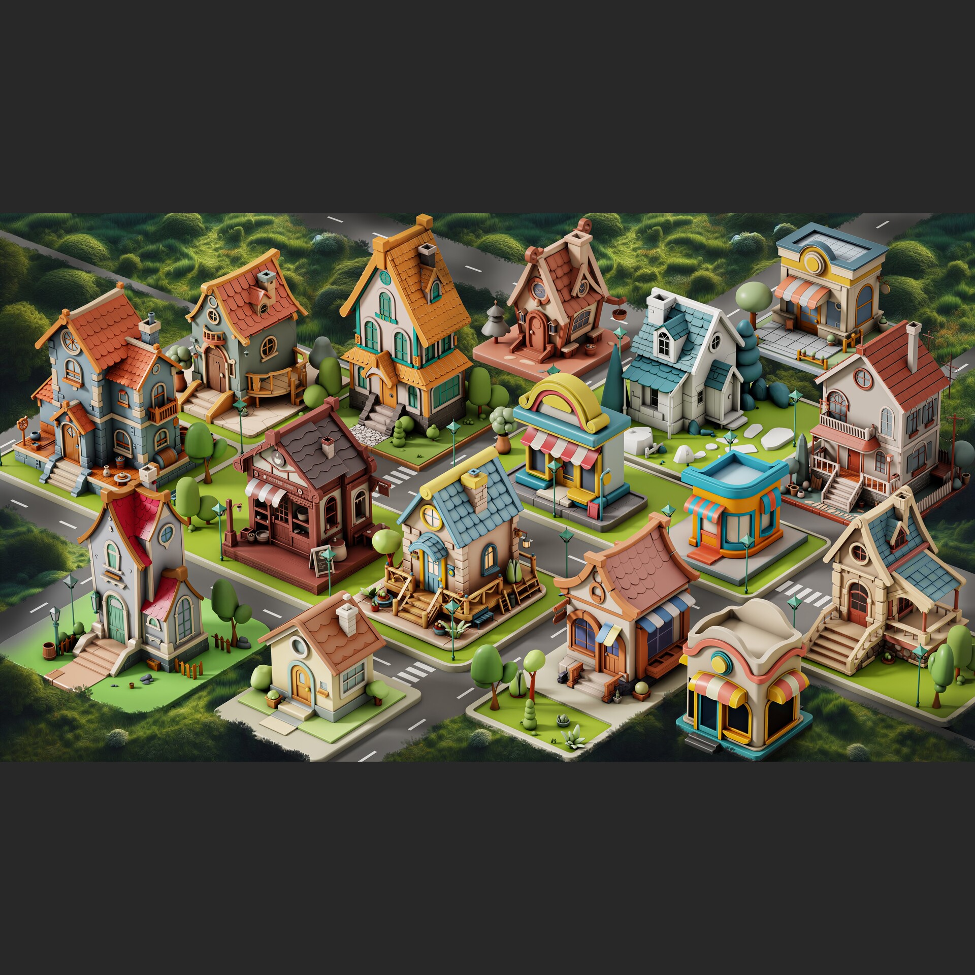 ArtStation - Stylized Building