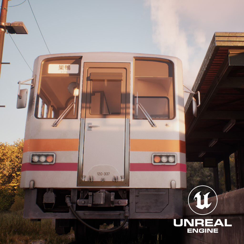 The Art of Marc Tan - Afternoon At The Train Station