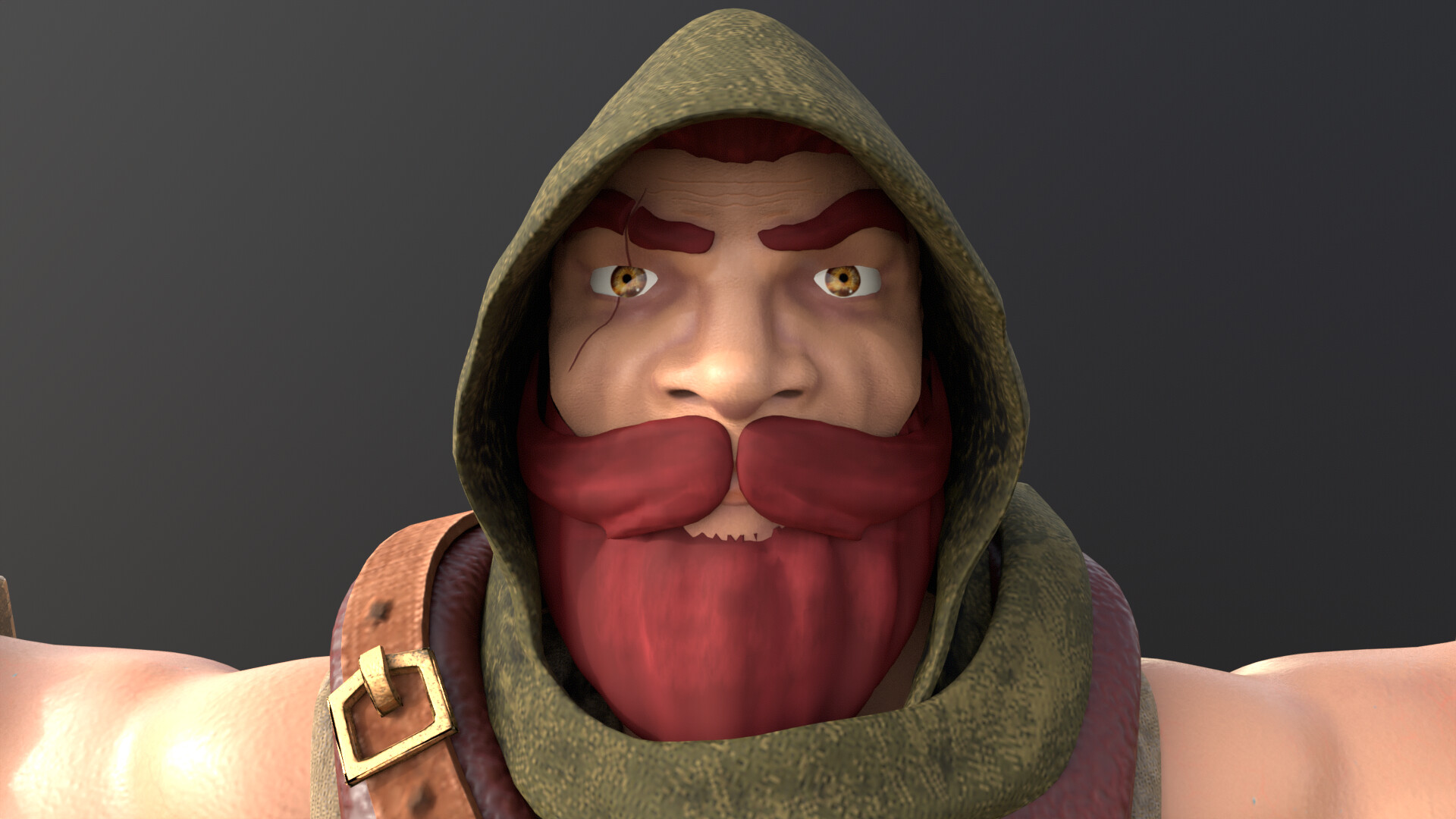 ArtStation - Warrior Character Model