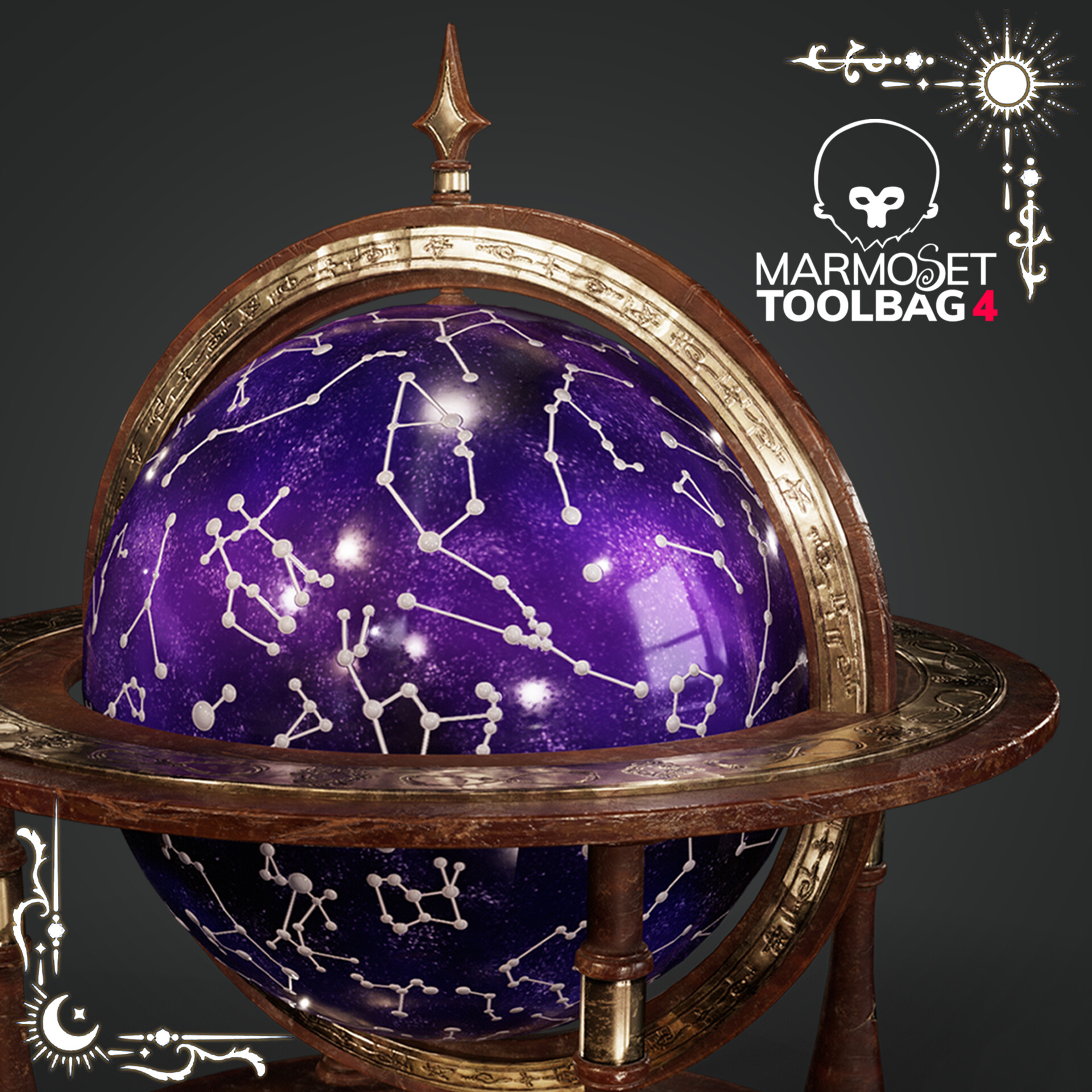 ArtStation - Astronomy Globe