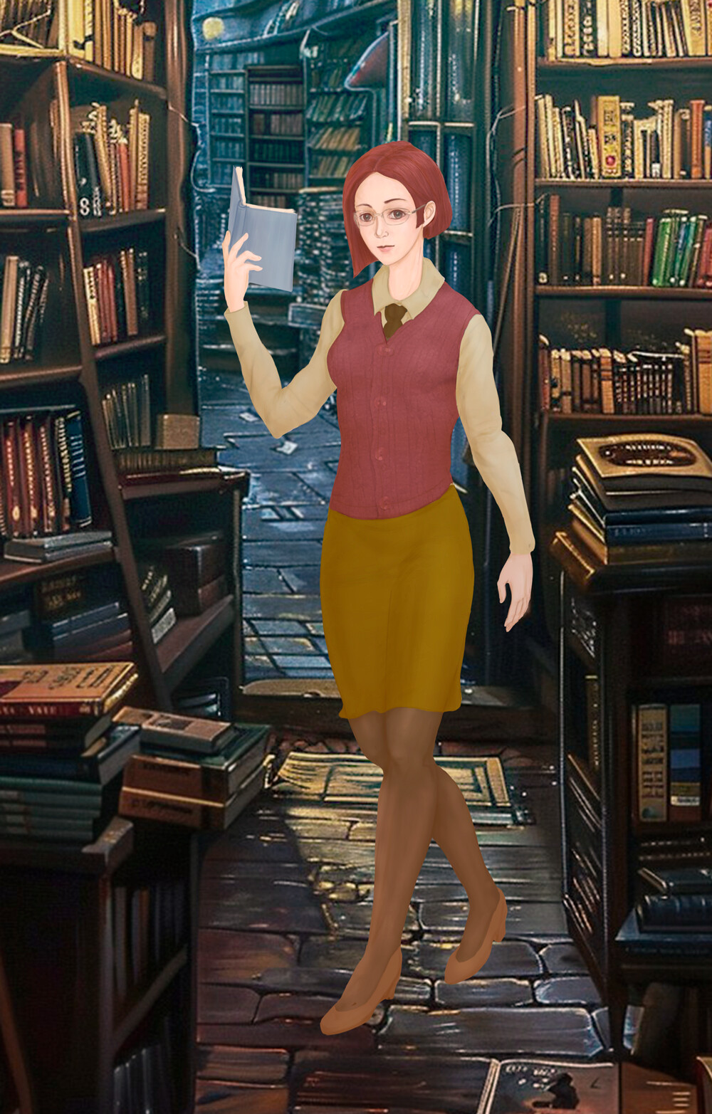 ArtStation - A character concept for RPG "Vampire The Masquerade": a ...