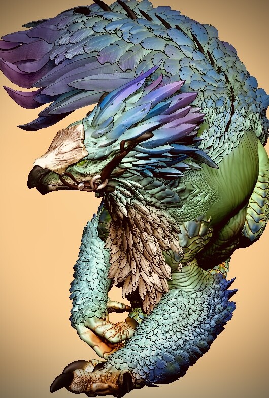 ArtStation - MHWilds dragon