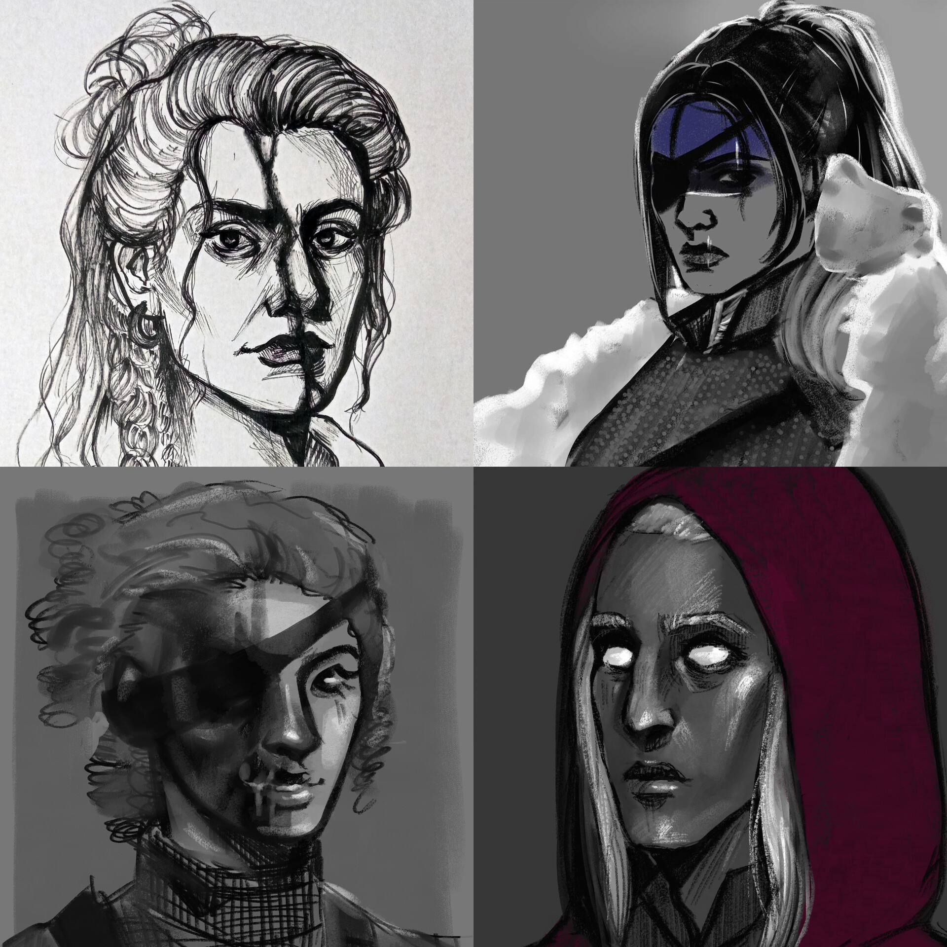 ArtStation - Quick Concepts for D&D campaign