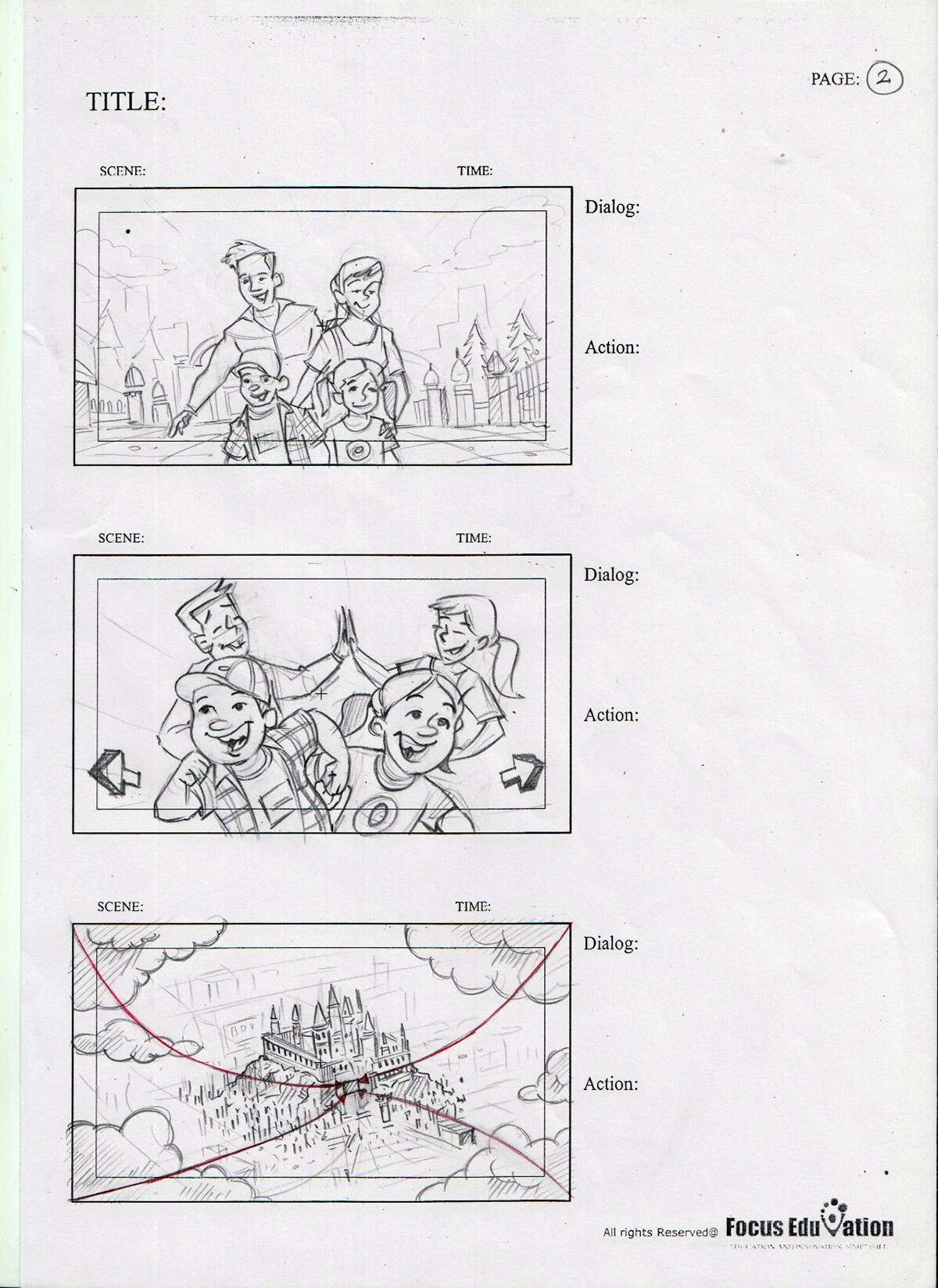 ArtStation - Ad- storyboard