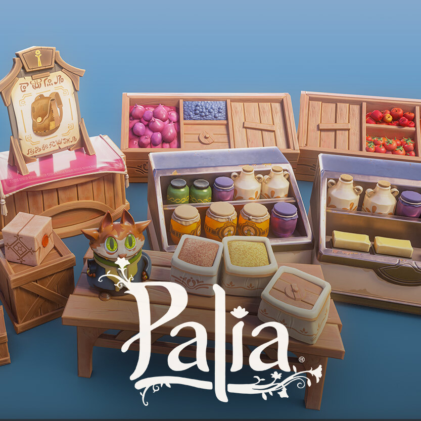 ArtStation - Palia - Props