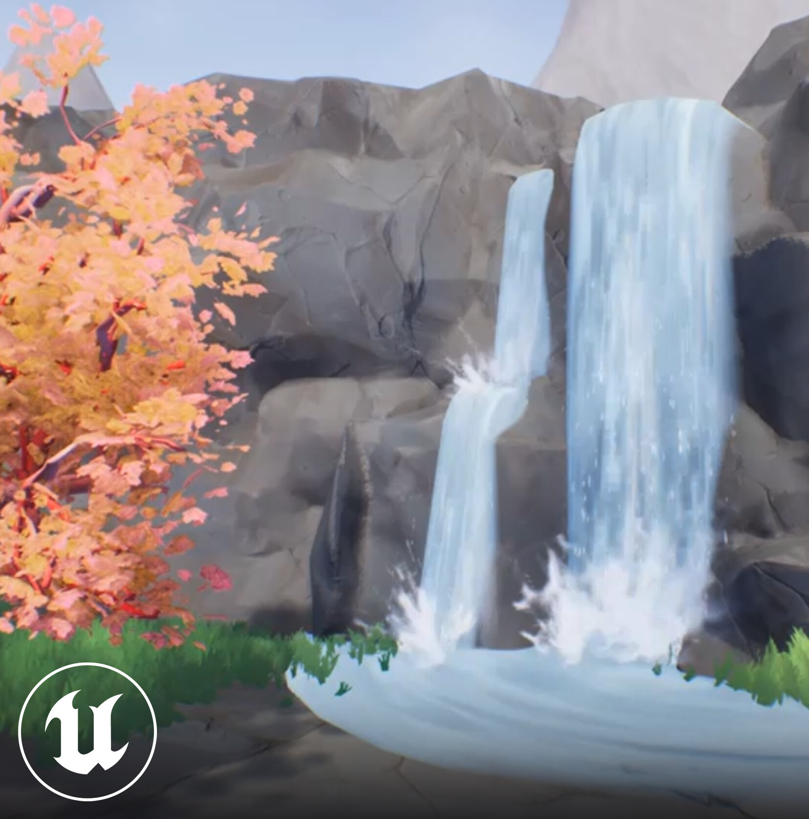 ArtStation - Waterfalls - UE5
