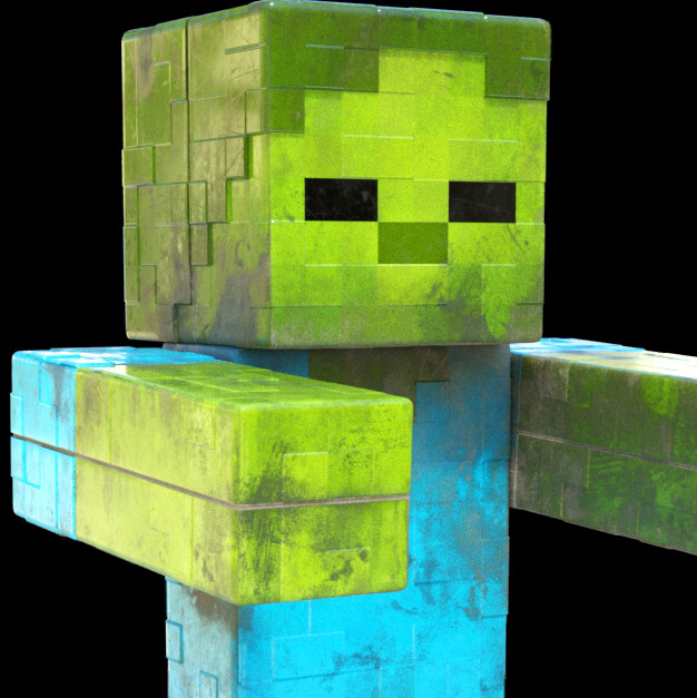 ArtStation - Plastic Minecraft Skirmish