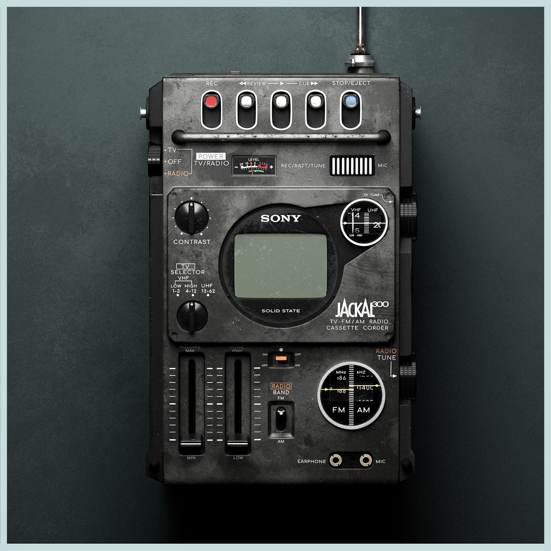 ArtStation - SONY FX-300 Jackal TV