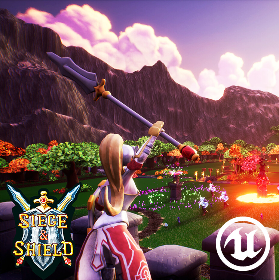 ArtStation - Siege and Shield - Collaboration