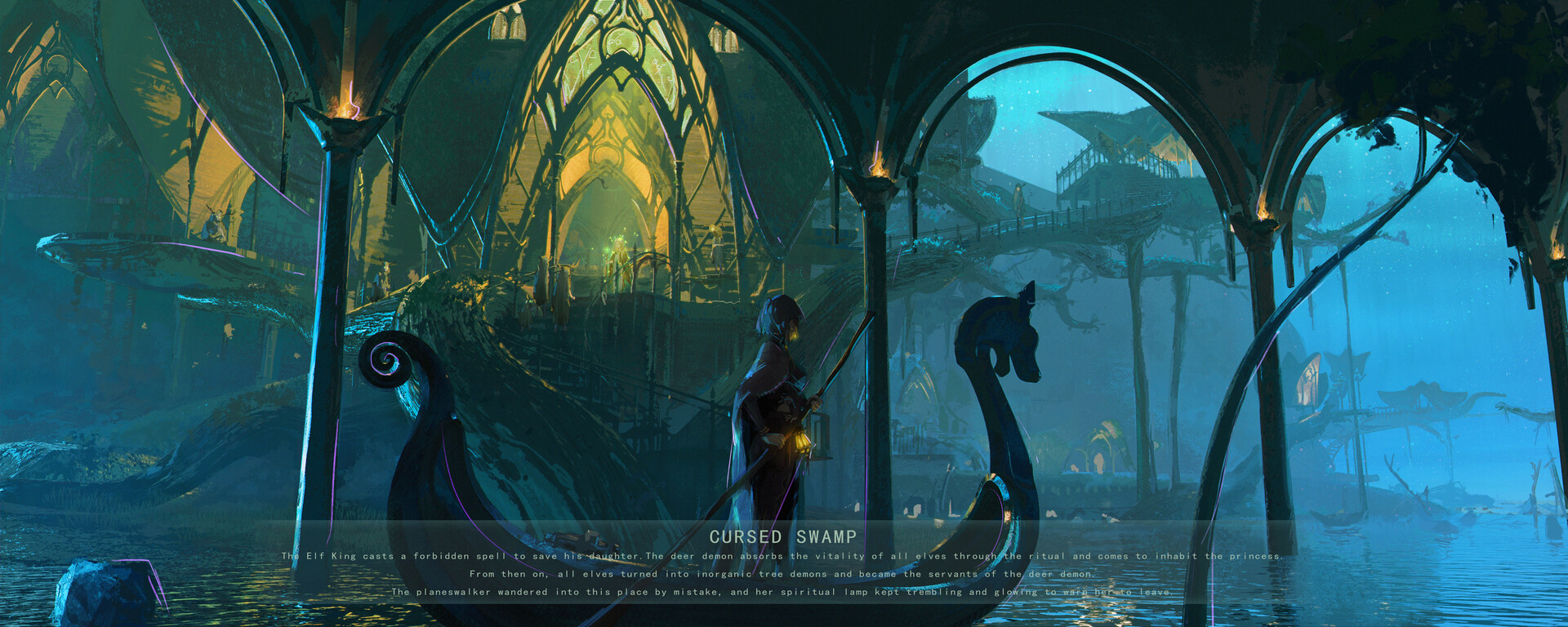 ArtStation - Cursed Swamp