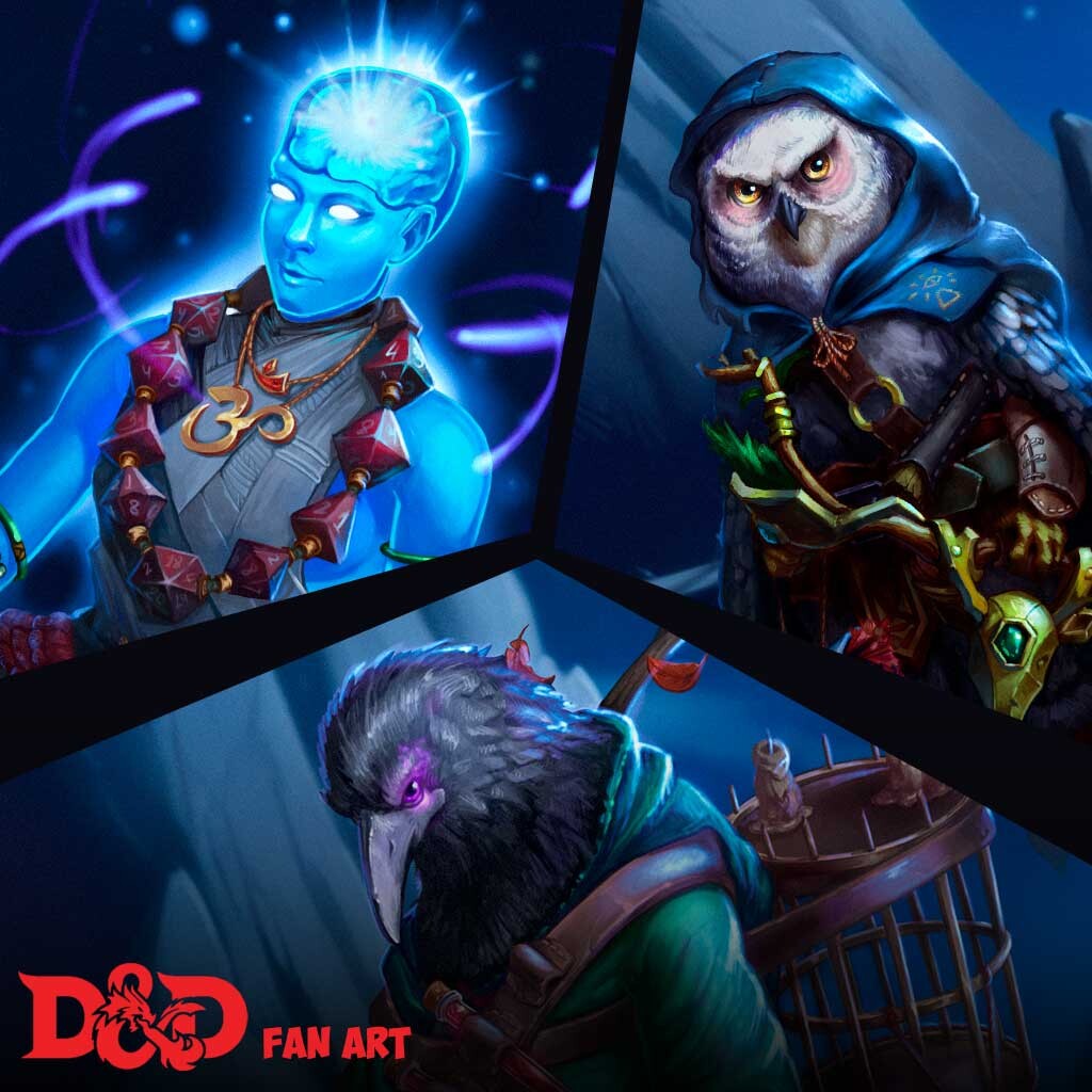 ArtStation - DND Fan-art | Characters | Personal project