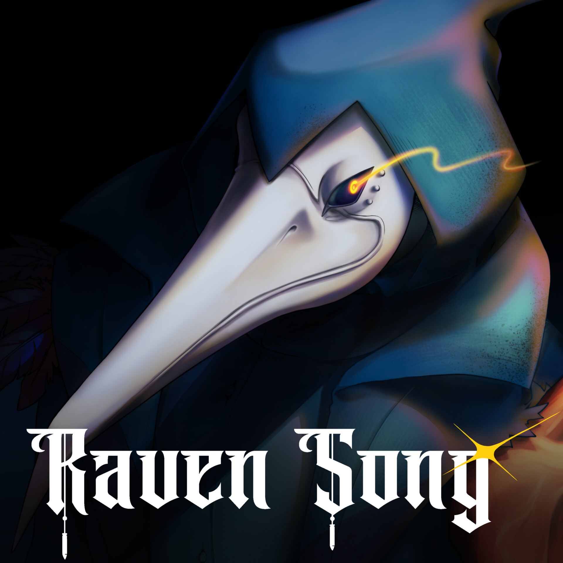 ArtStation - Raven Song - Screen Menu