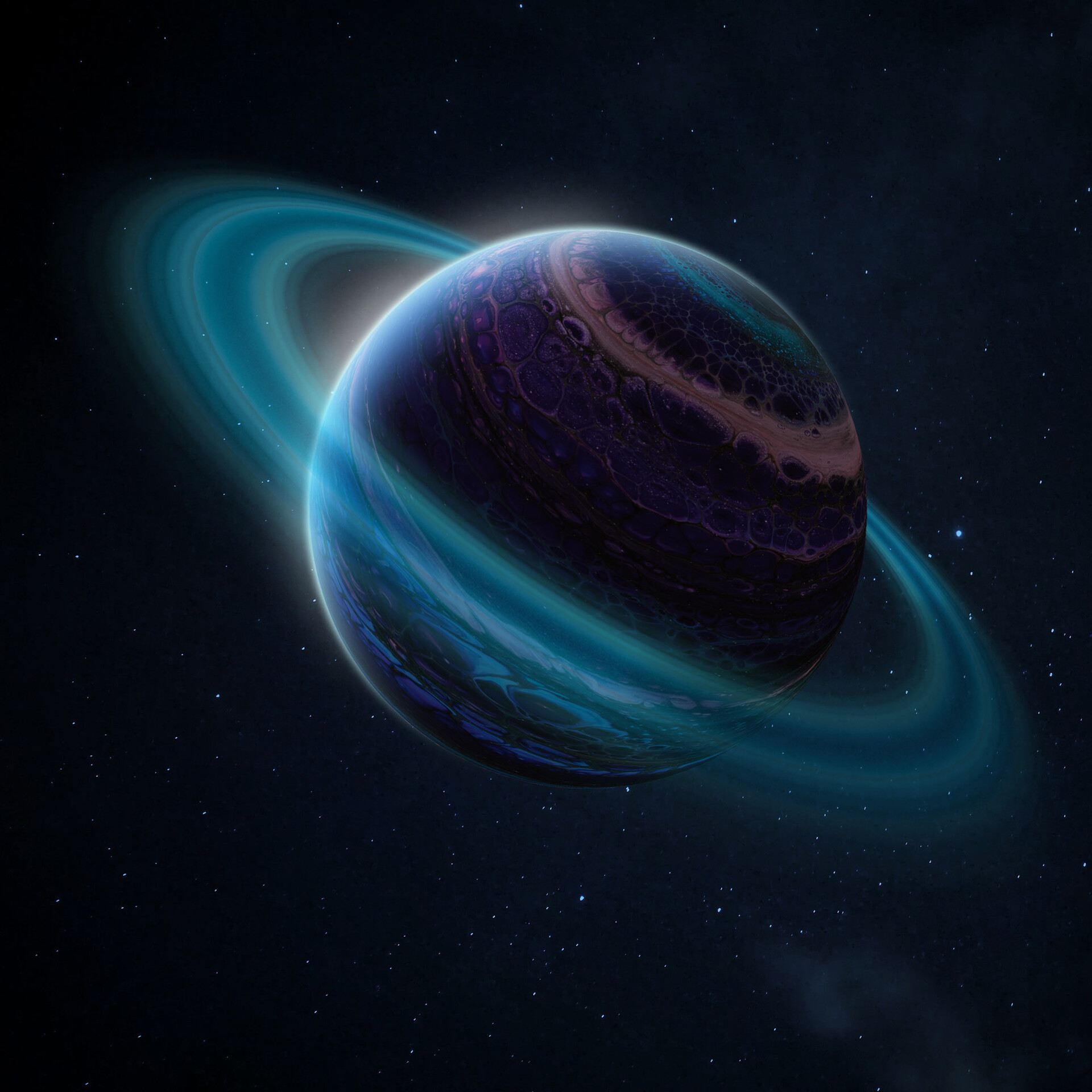 ArtStation - Planet Myrnia (Flyer Design)