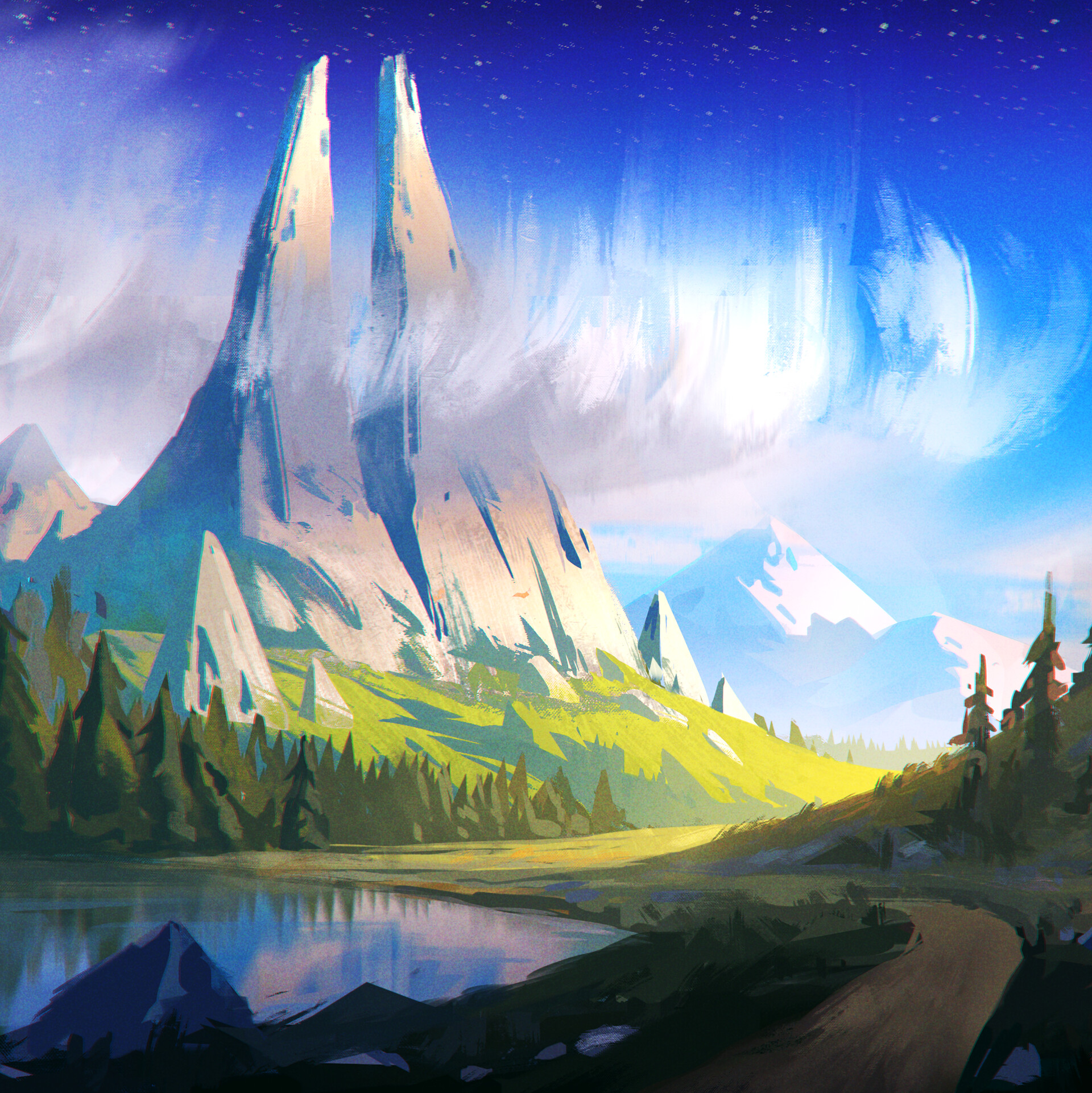 ArtStation - Environment Painting