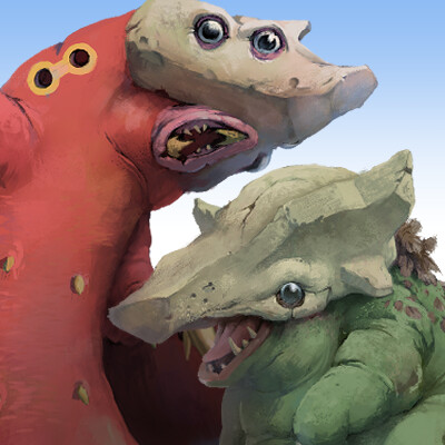 ArtStation - Creatures from the Unknown Lands