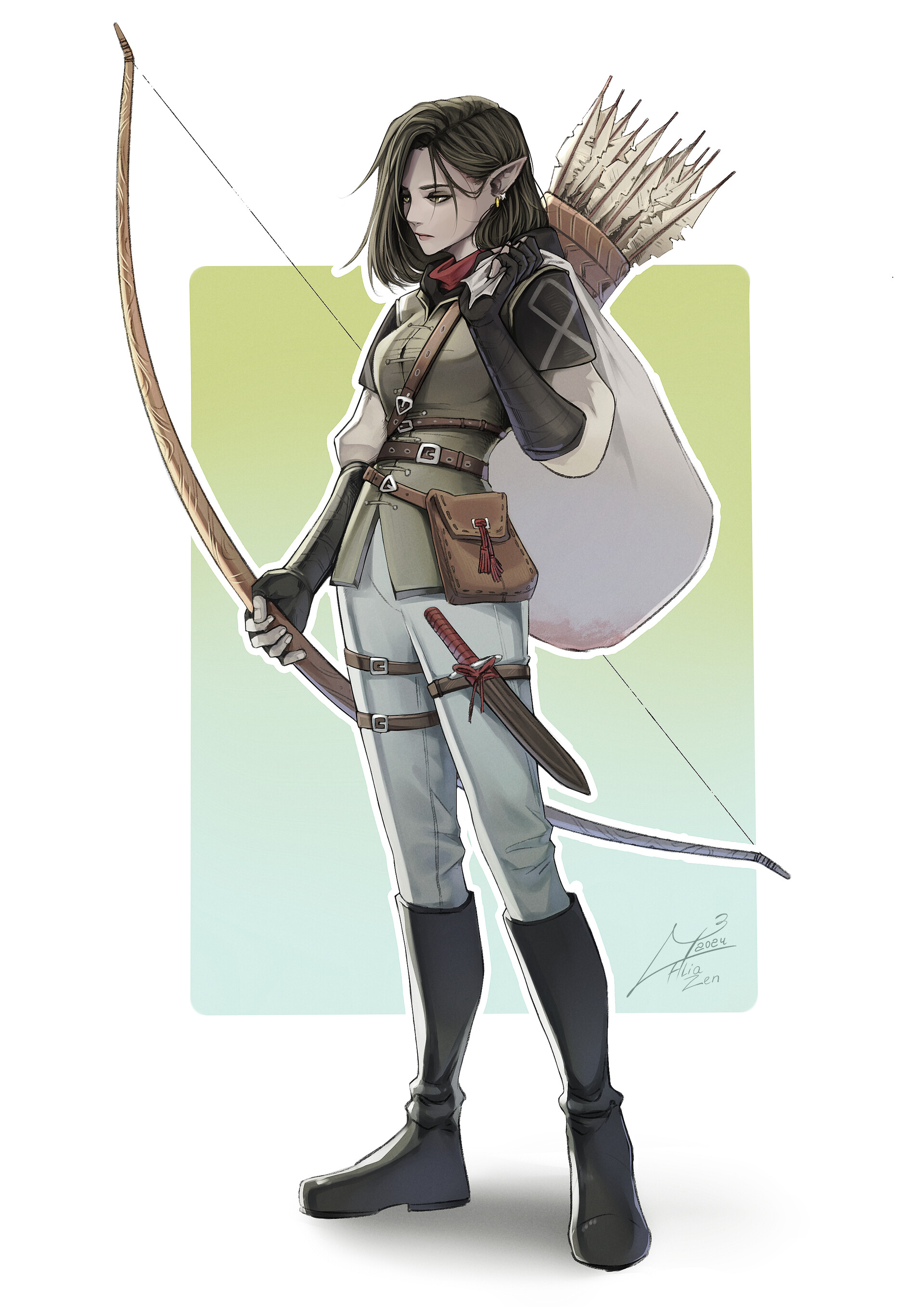 ArtStation - Ellet - Character concept