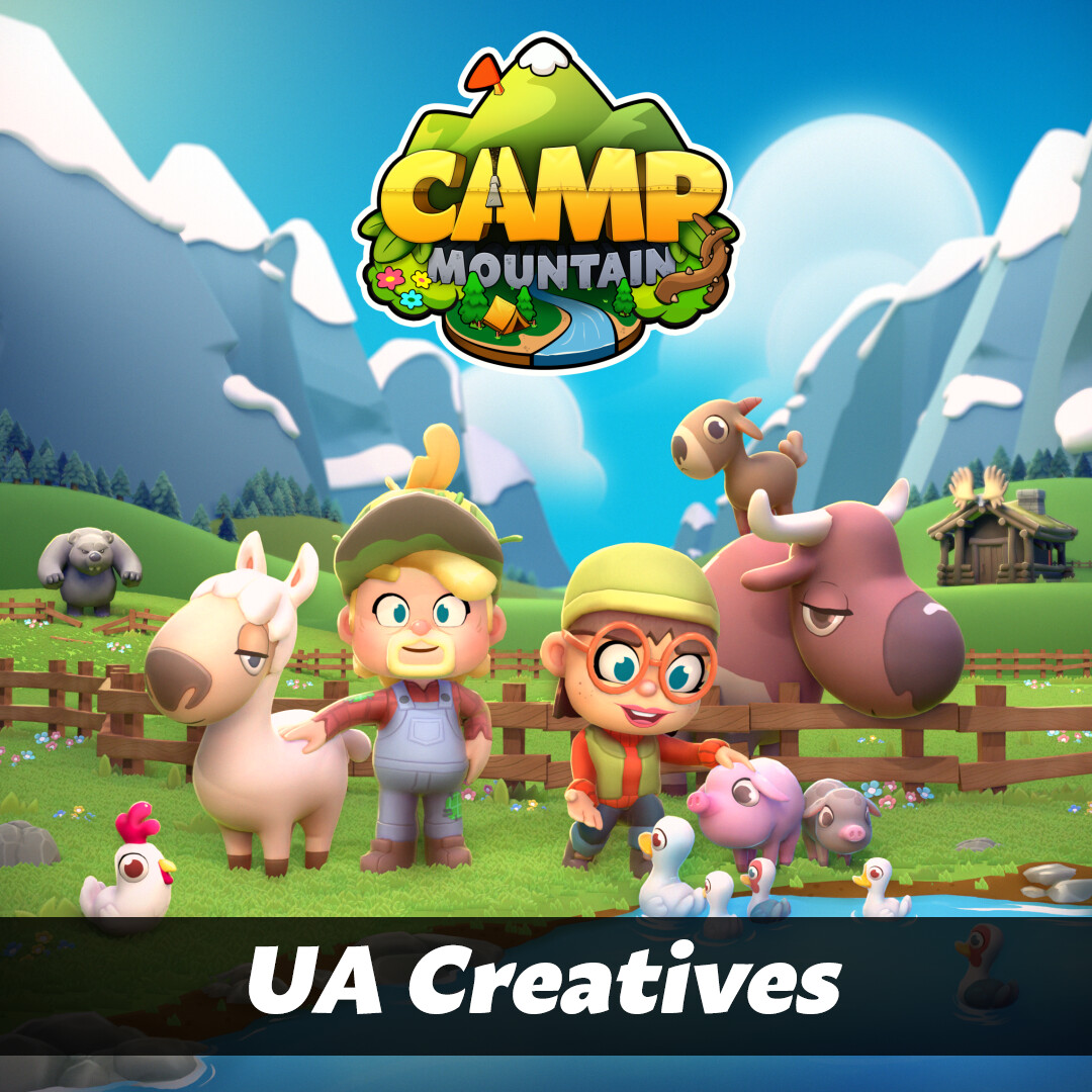 ArtStation - Camp Mountain