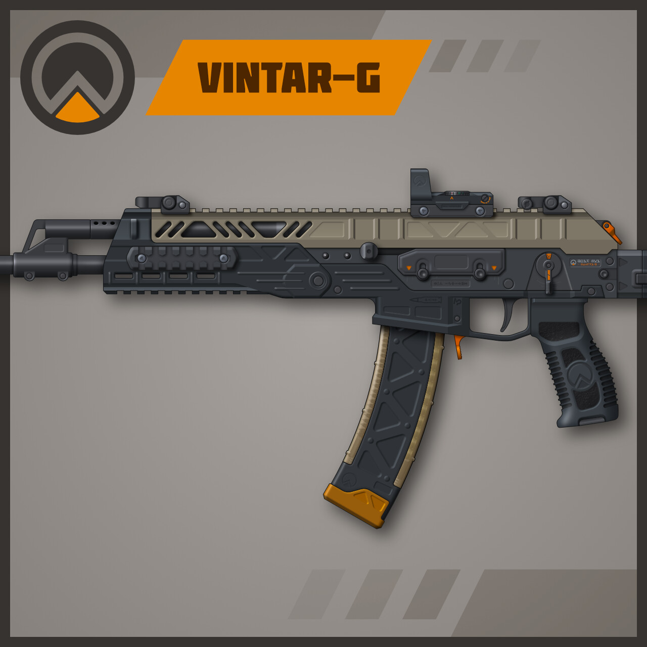 ArtStation - Vintar-G Assault Rifle