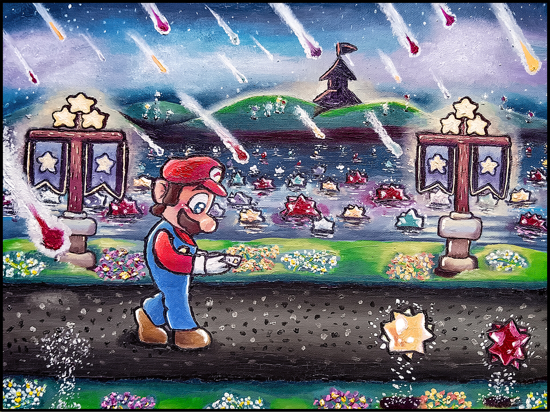 ArtStation - Mario Galaxy